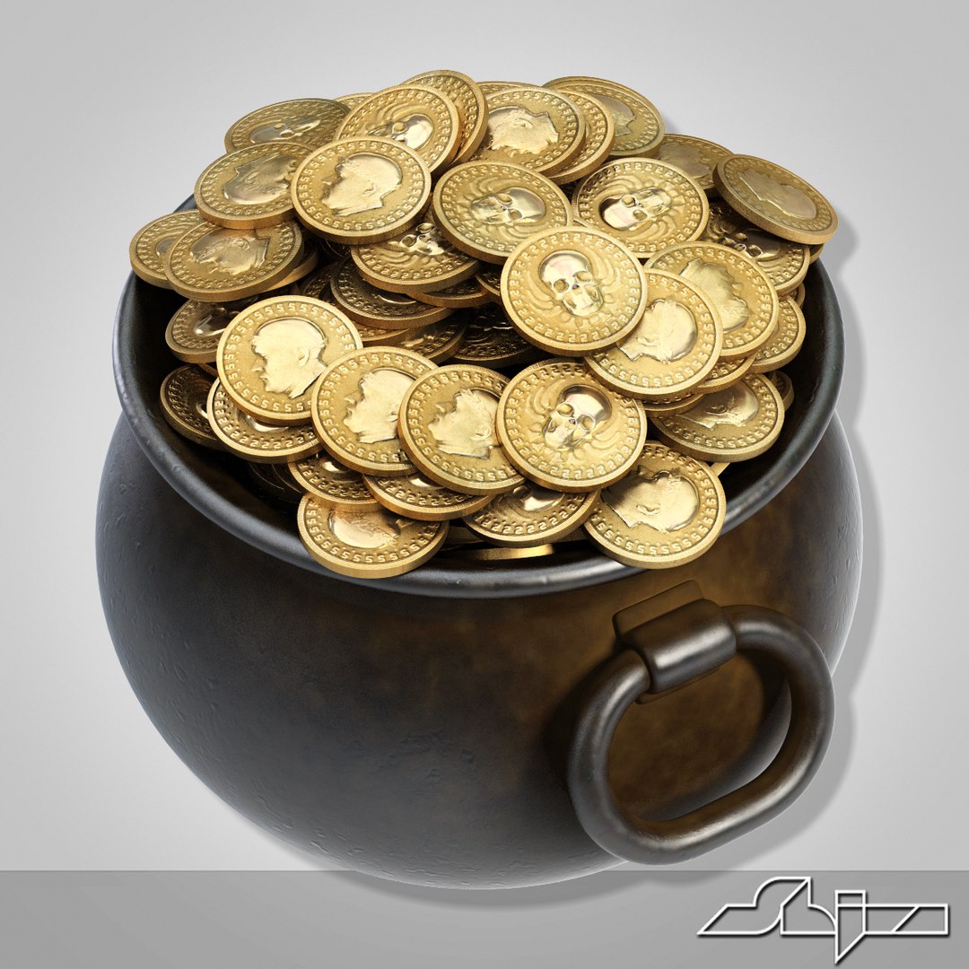 iron pot gold coins max