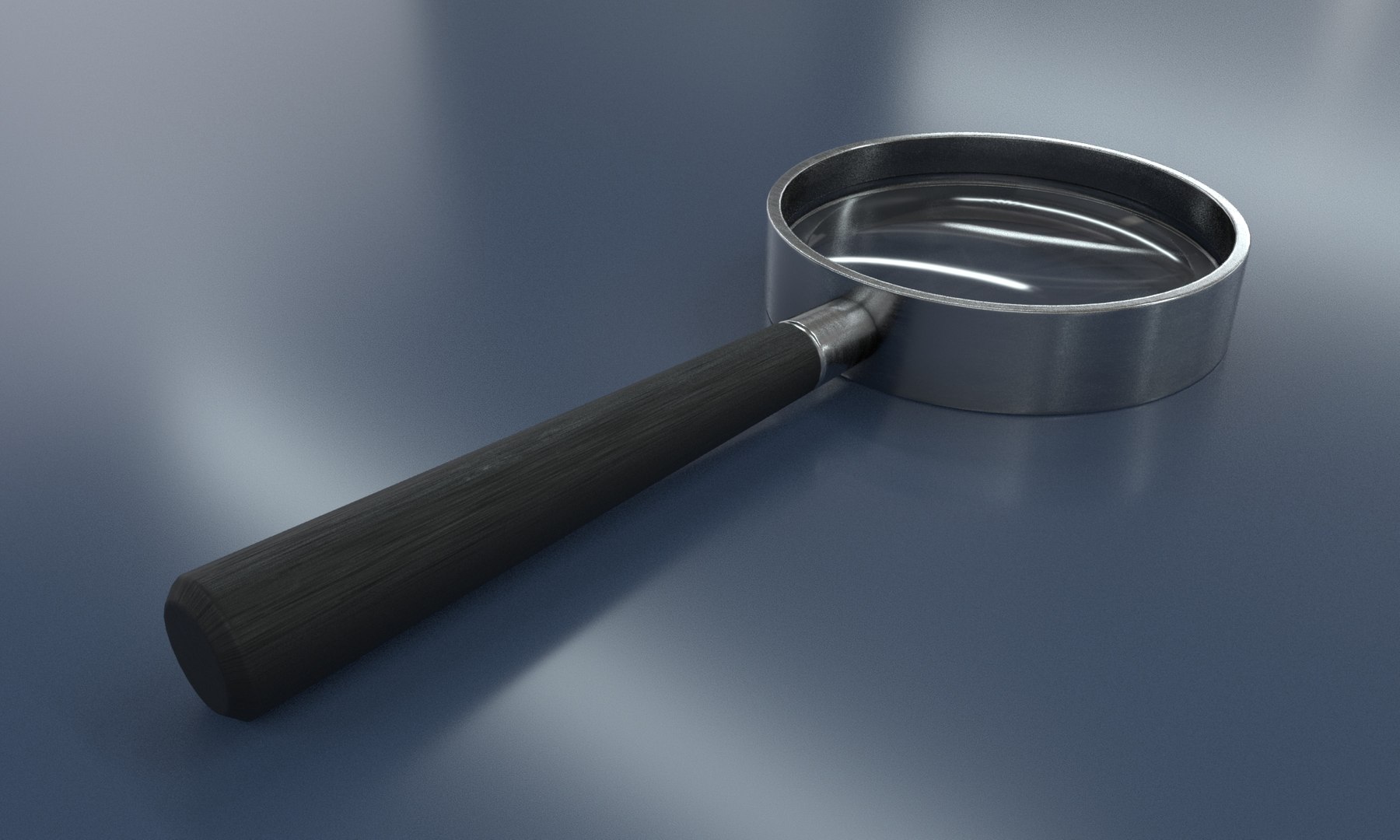 3D Stylish Magnifier - TurboSquid 1500379