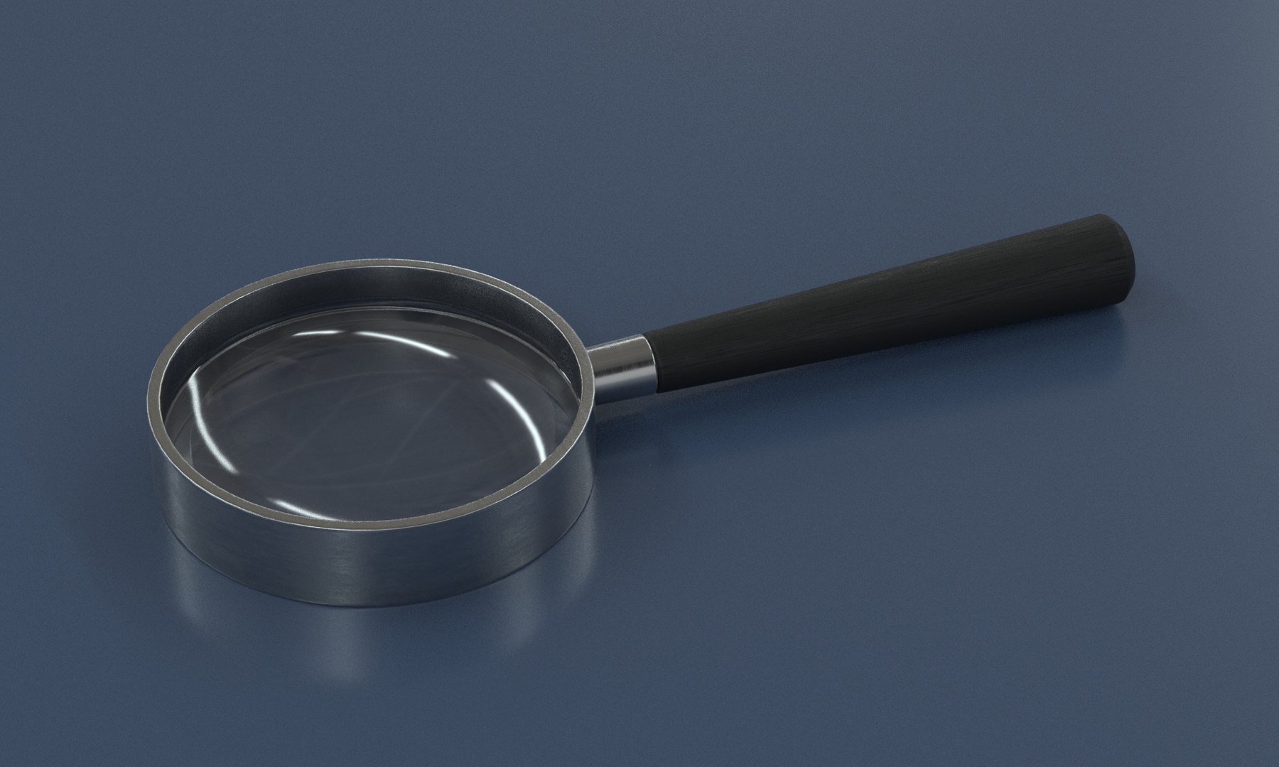 3D Stylish Magnifier - TurboSquid 1500379