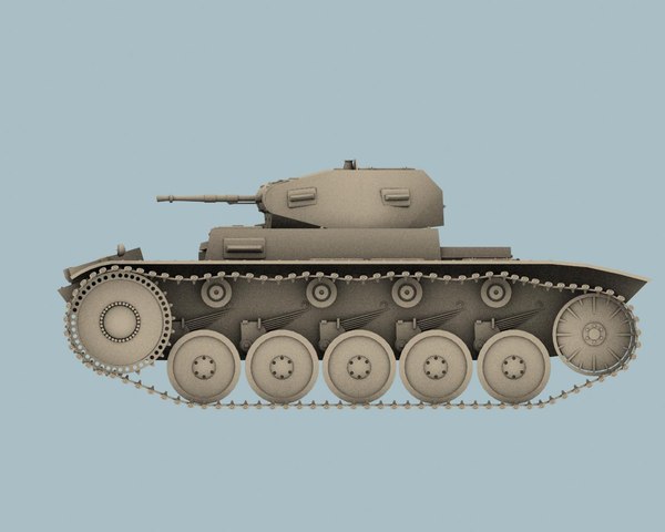3d panzerkampfwagen ii sd kfz model