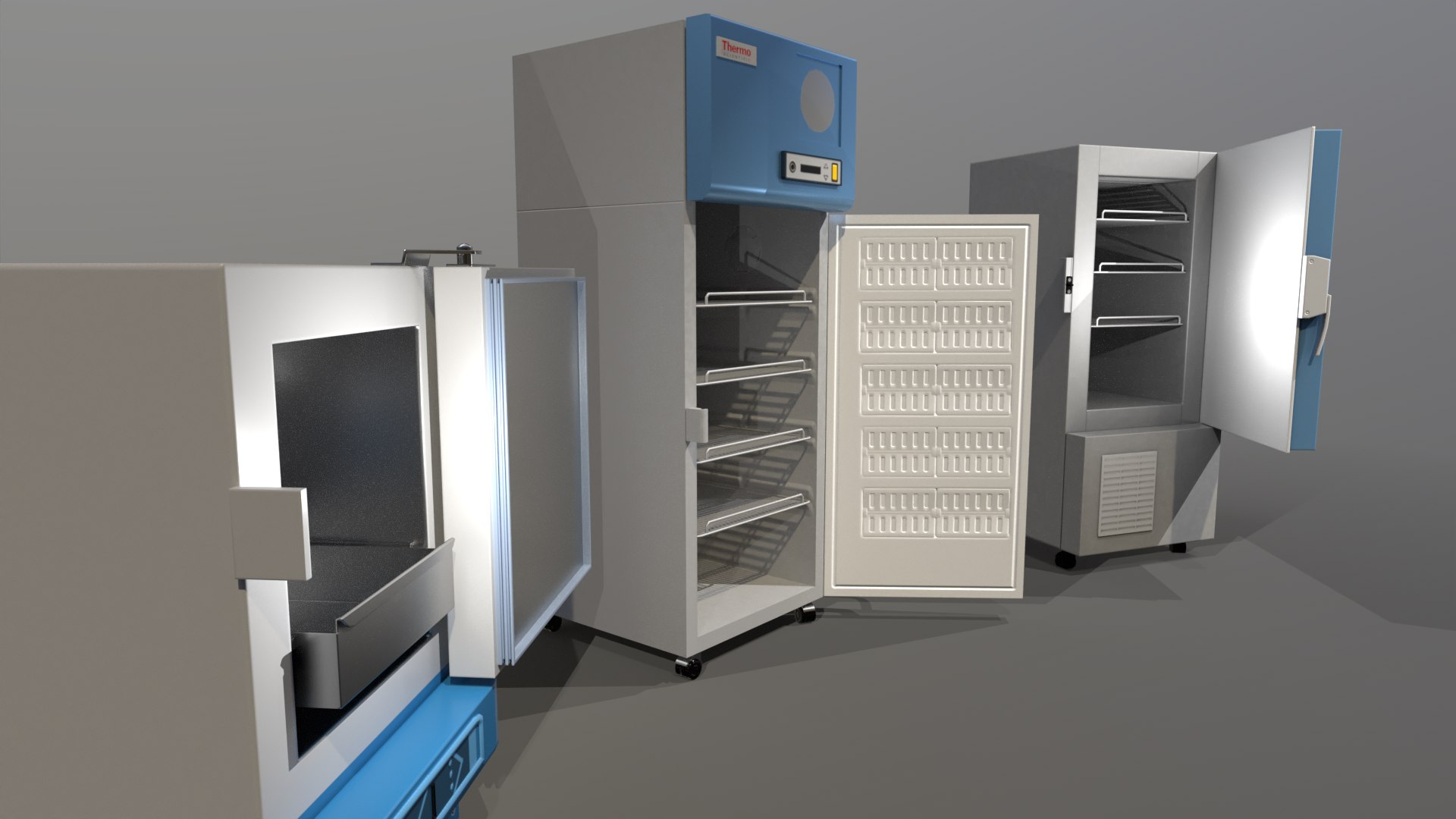 3D Model Medical Freezer Laboratory - TurboSquid 2201450