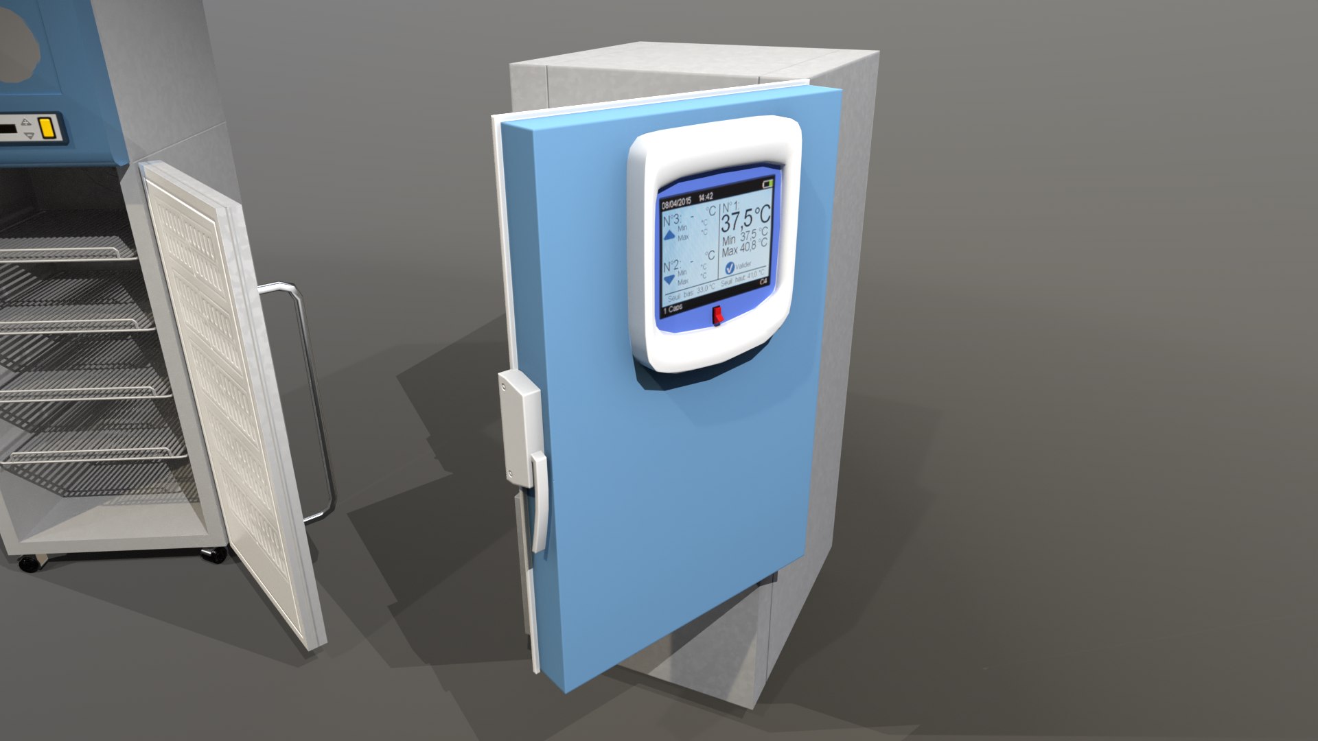 3D Model Medical Freezer Laboratory - TurboSquid 2201450