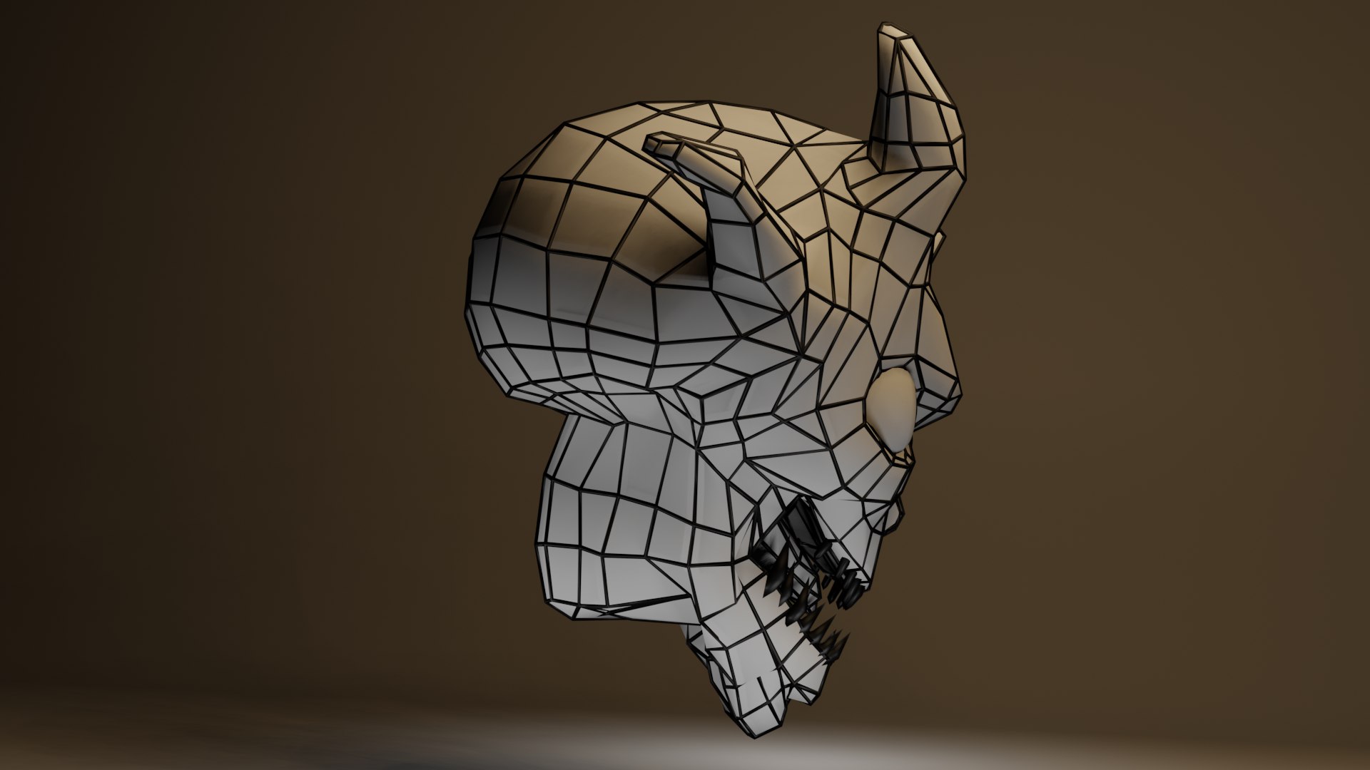 3D Monster Head - TurboSquid 1780761