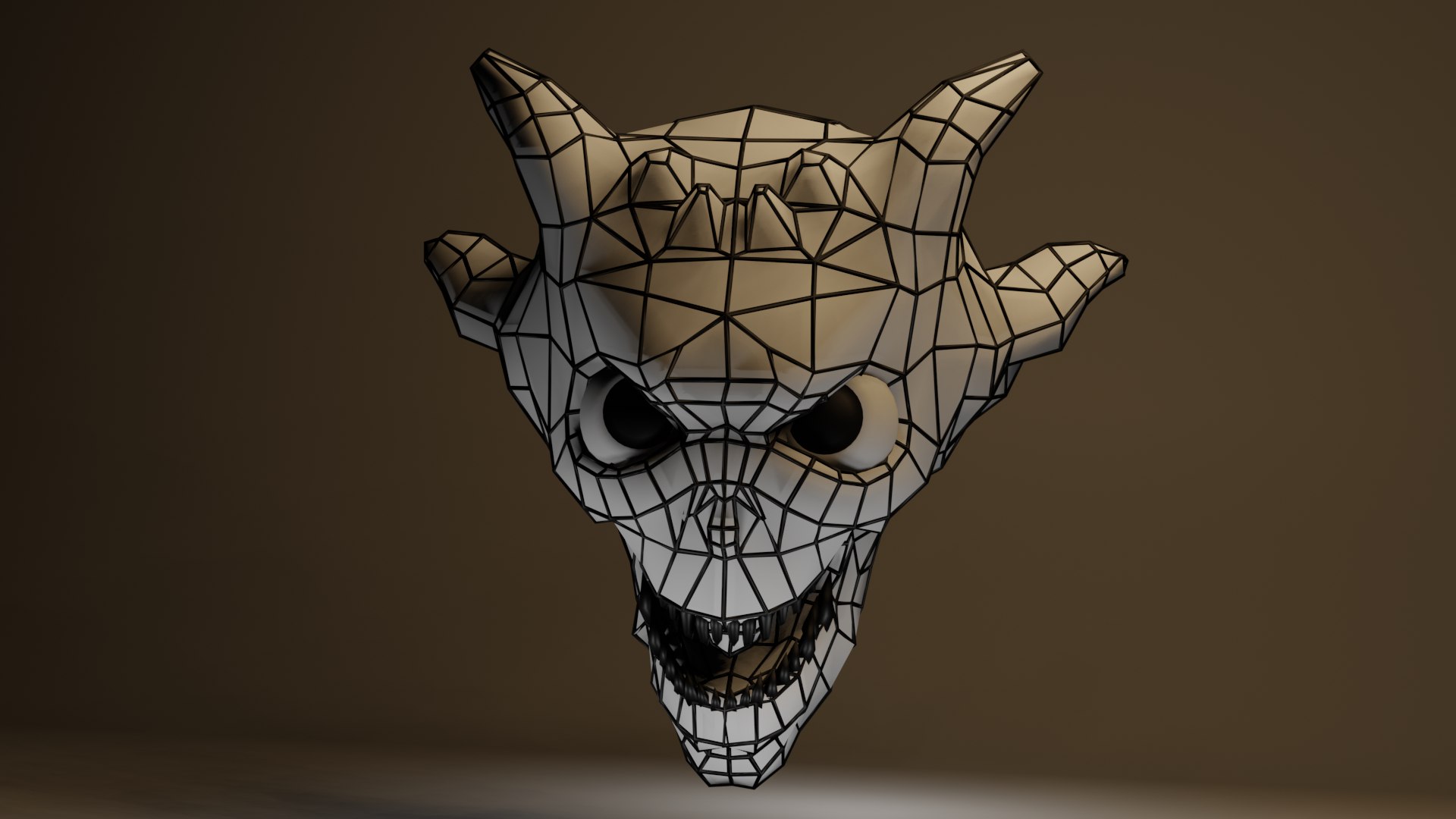 3D Monster Head - TurboSquid 1780761