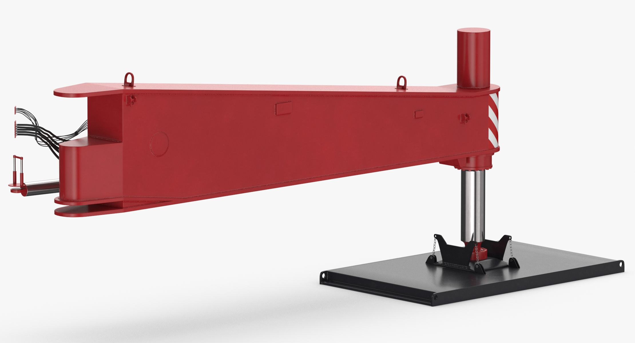 Crane outrigger large 03 3D model - TurboSquid 1680021