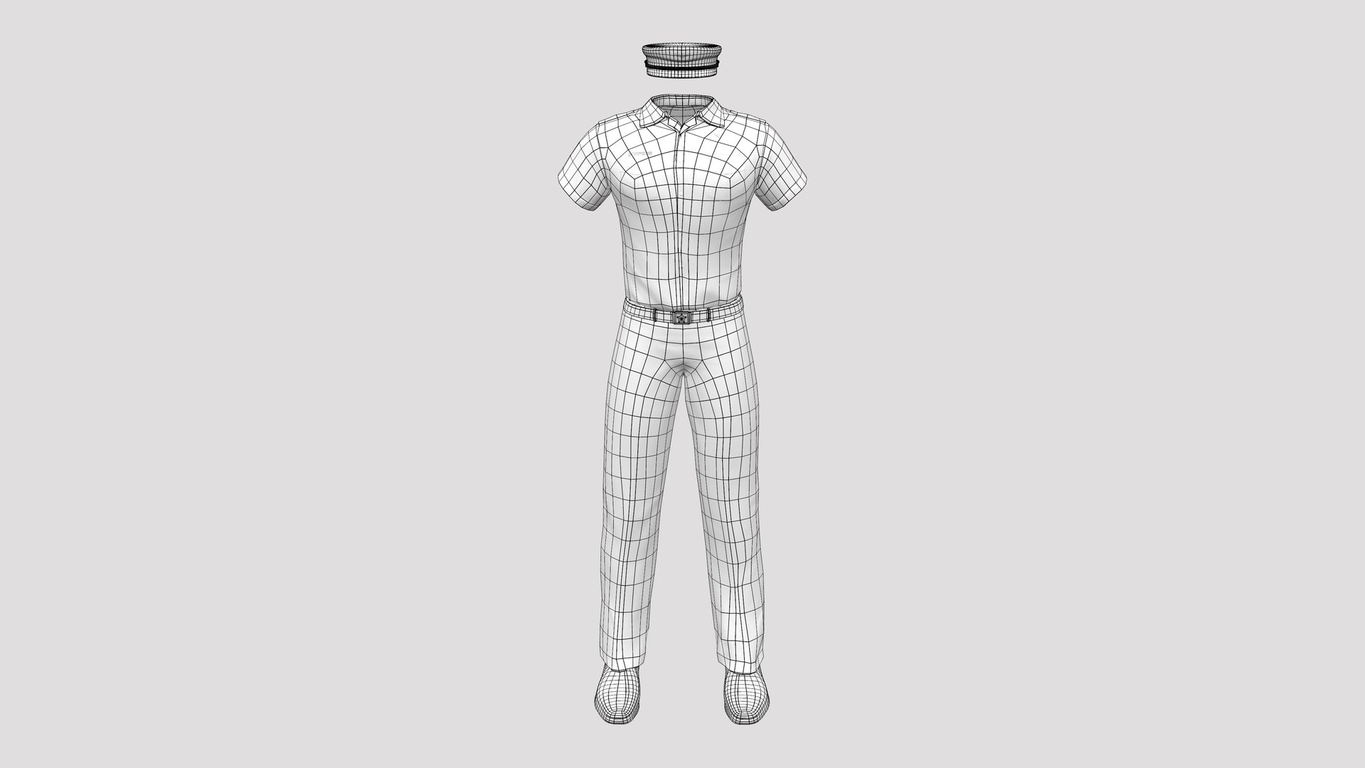 Men Summer White Navy Officer Military Uniform Outfit Model ...