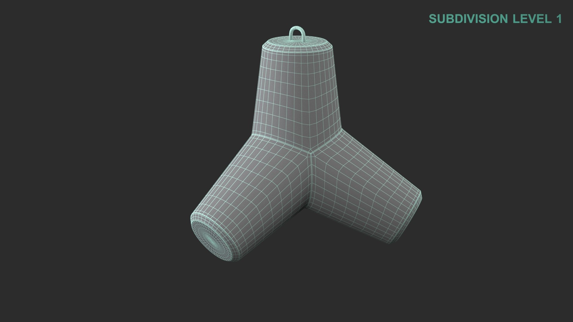 3D Concrete Tetrapod Model - TurboSquid 2081415