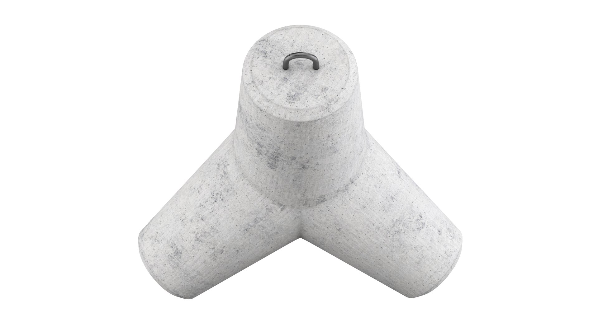 3D Concrete Tetrapod Model - TurboSquid 2081415