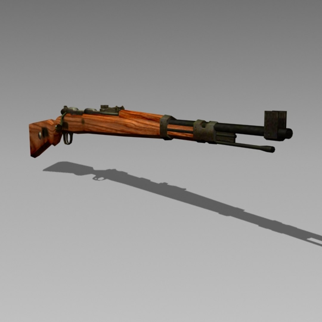 3d Carbine World War Model