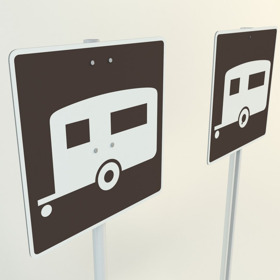 3d camping trailer signs