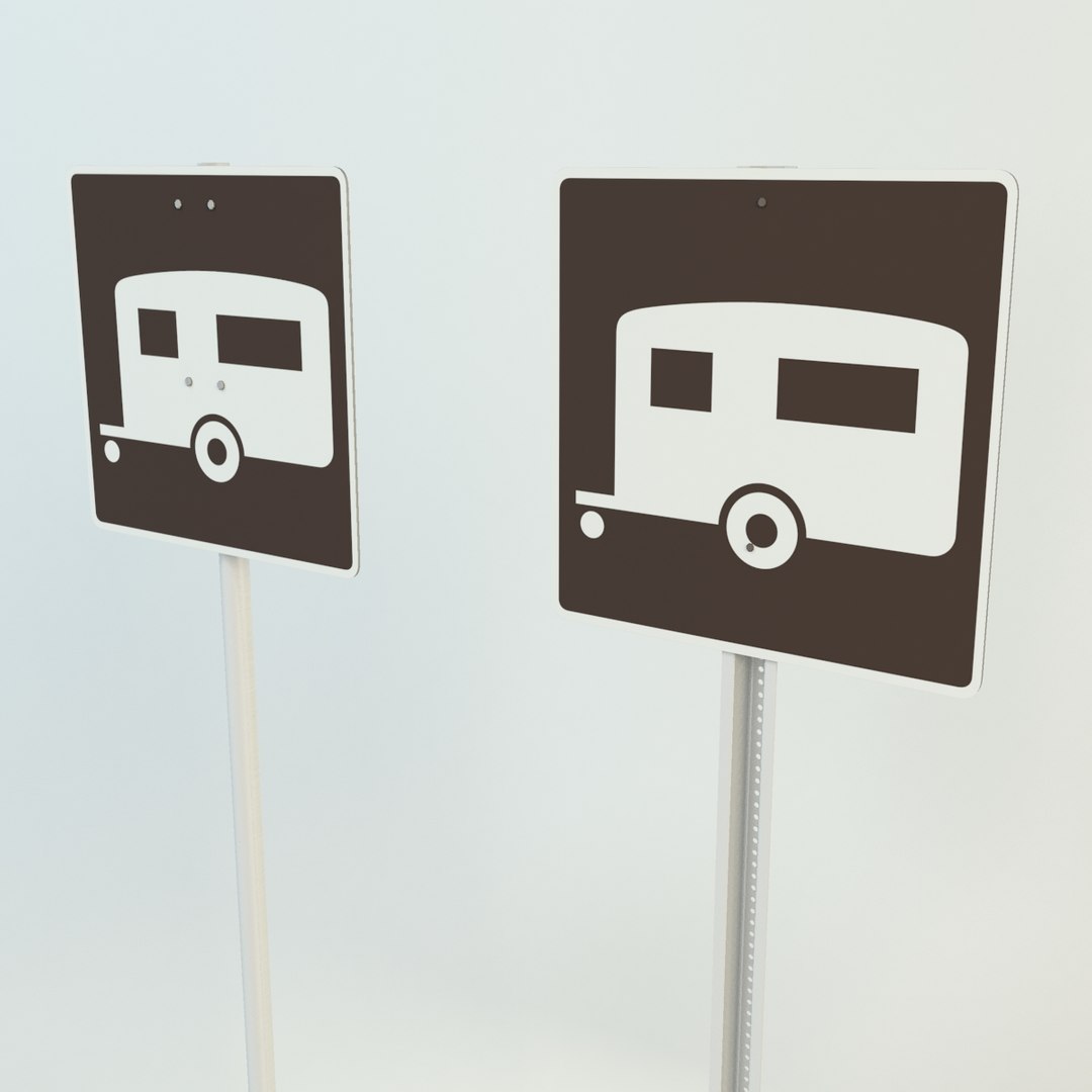 3d camping trailer signs