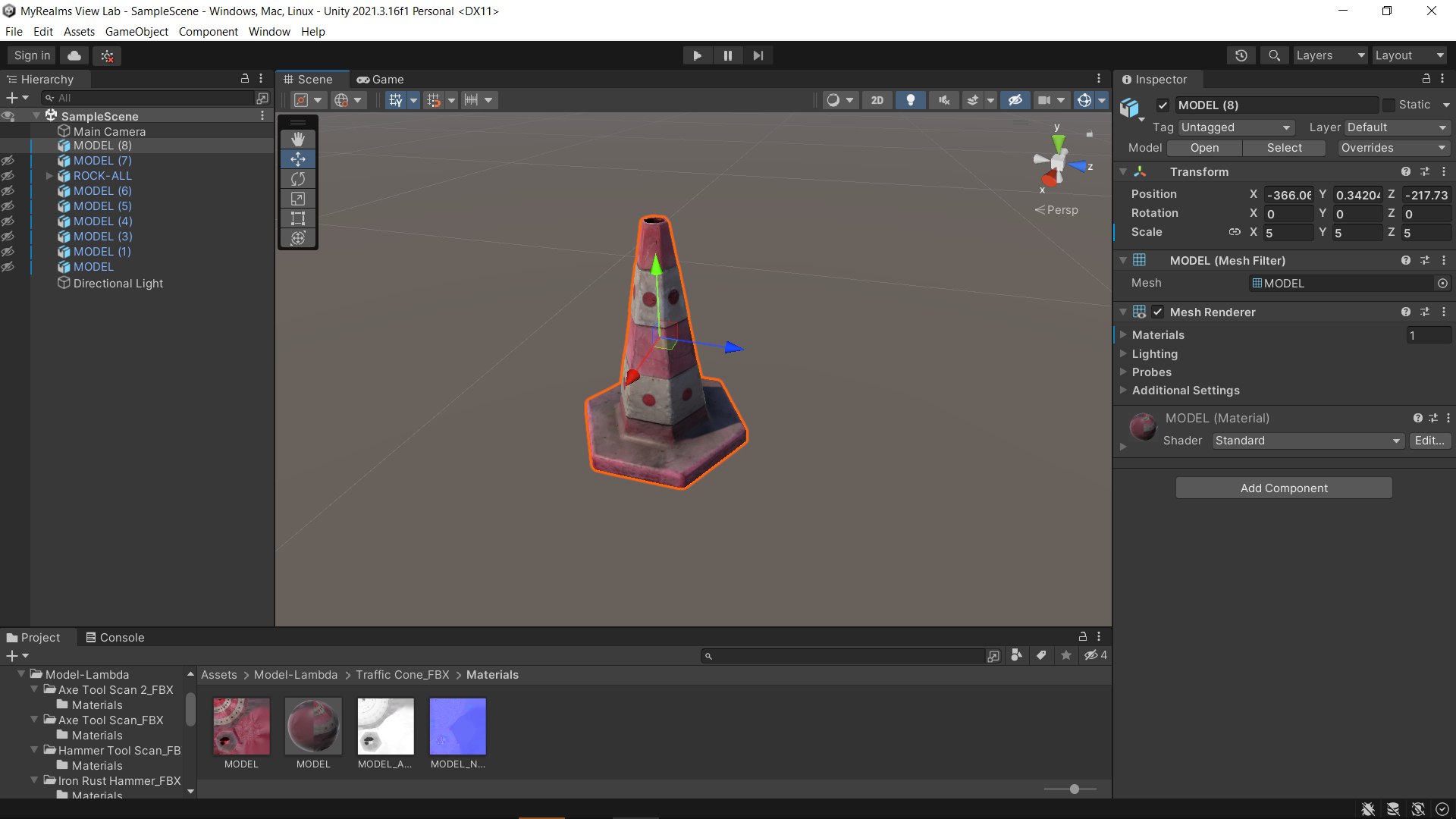 Traffic Cone 3D Model - TurboSquid 2077683