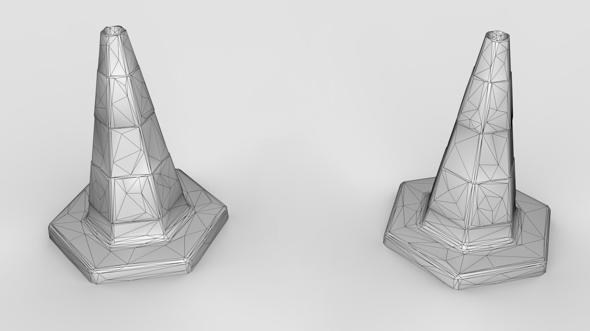 Traffic Cone 3D Model - TurboSquid 2077683