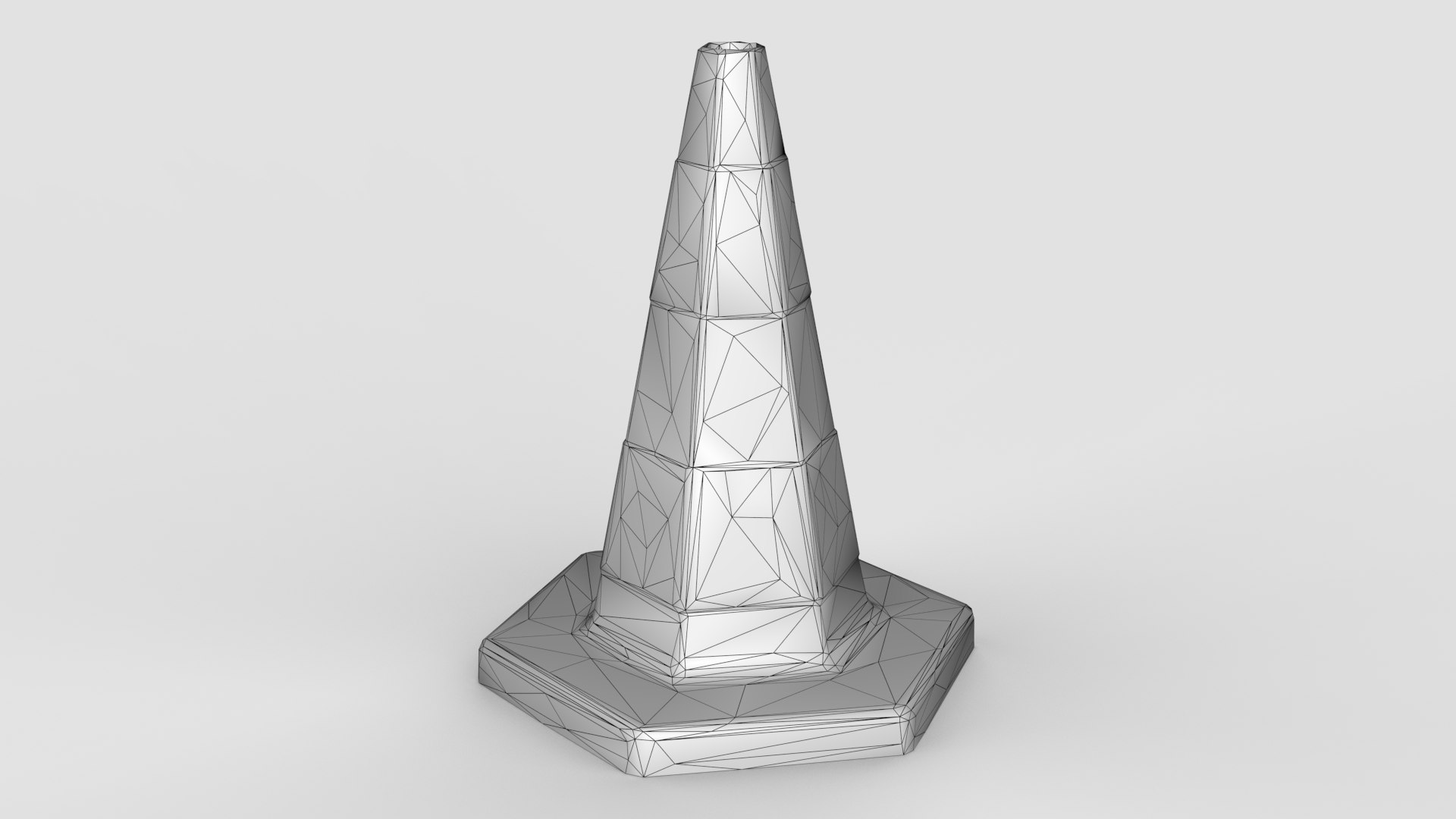 Traffic Cone 3D Model - TurboSquid 2077683