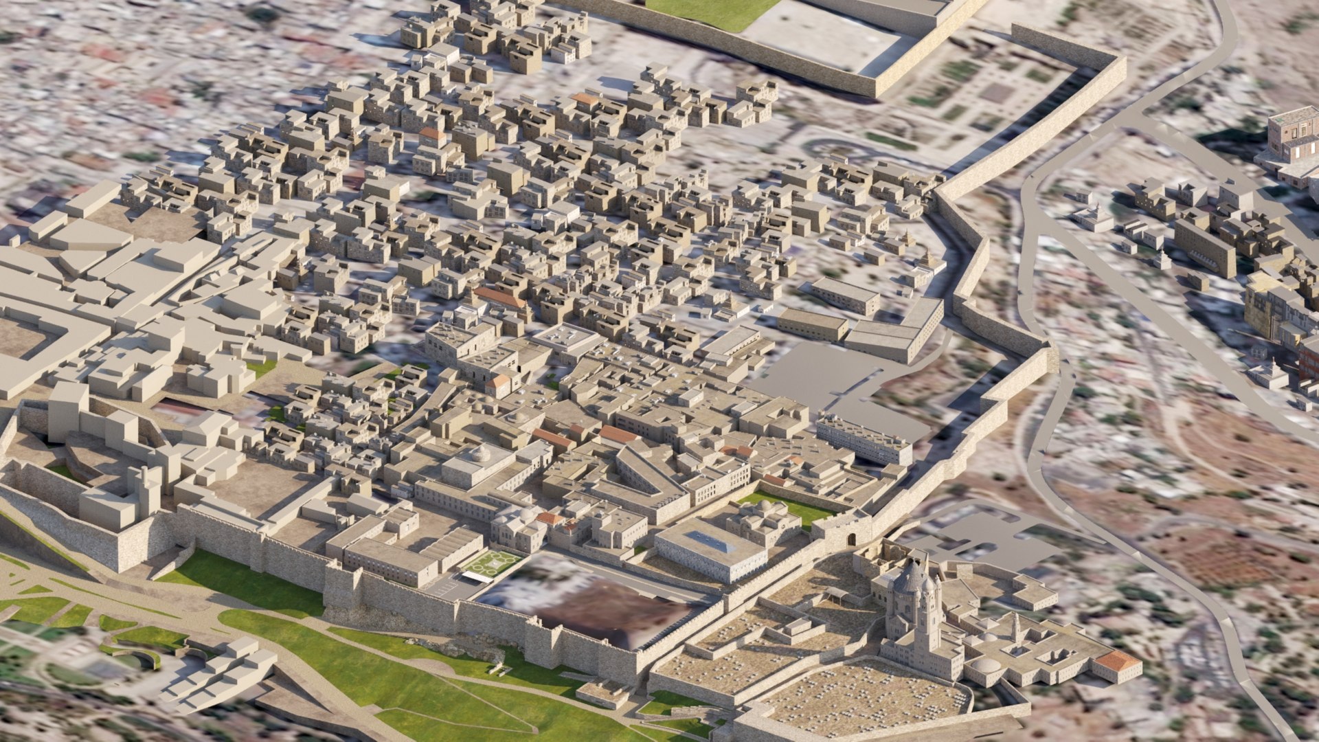 Jerusalem 3D Model - TurboSquid 2013343
