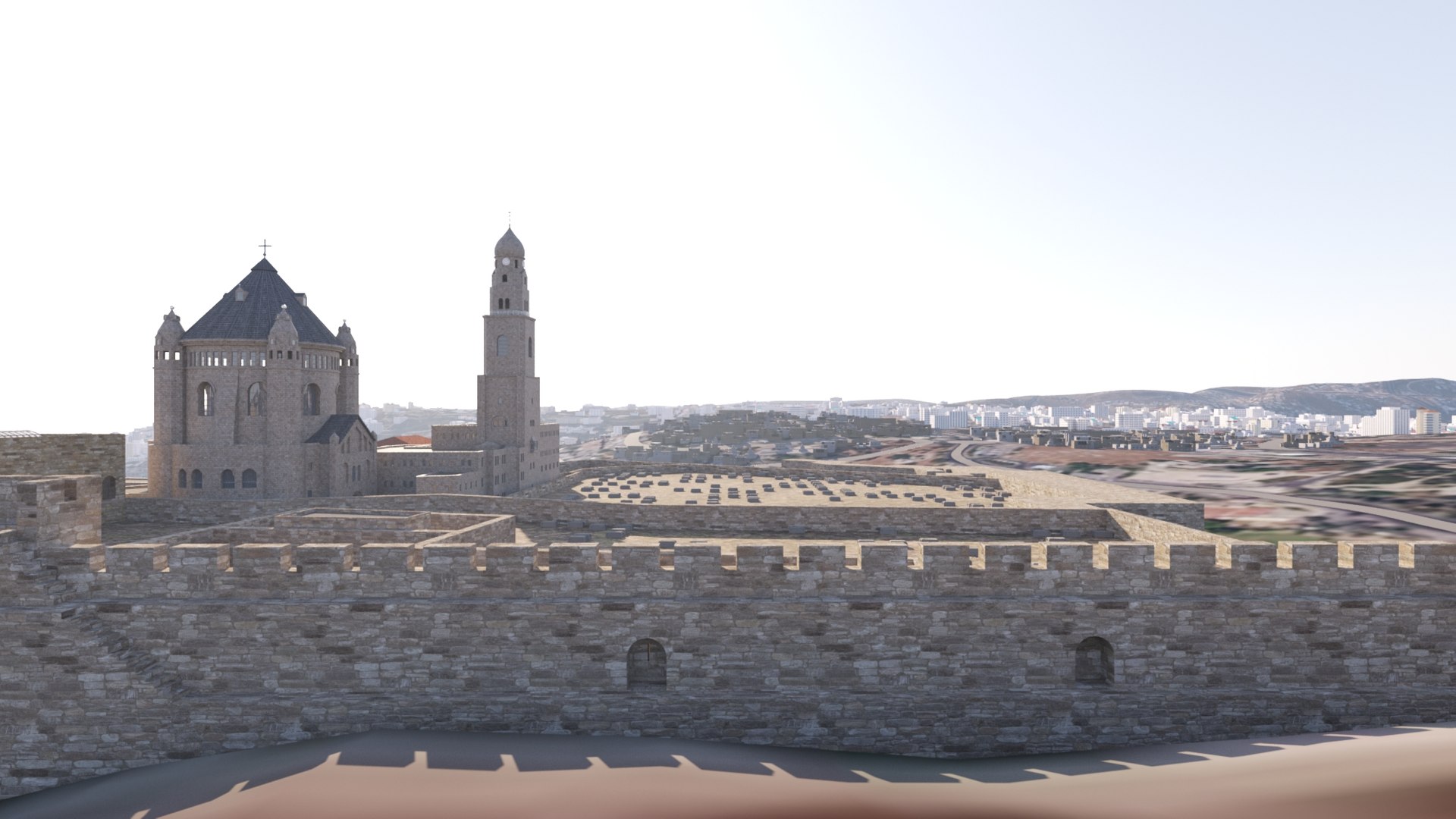 Jerusalem 3D Model - TurboSquid 2013343