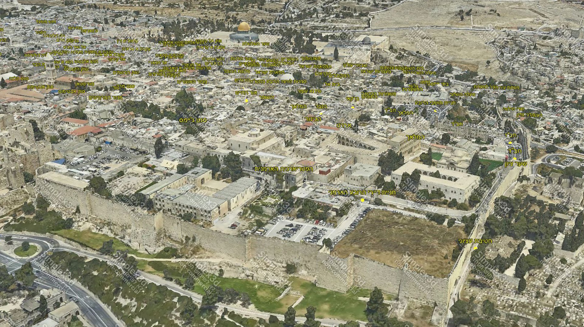 Jerusalem 3D Model - TurboSquid 2013343