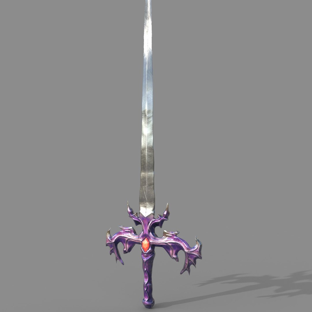 3D Stylized Sword model - TurboSquid 1801308