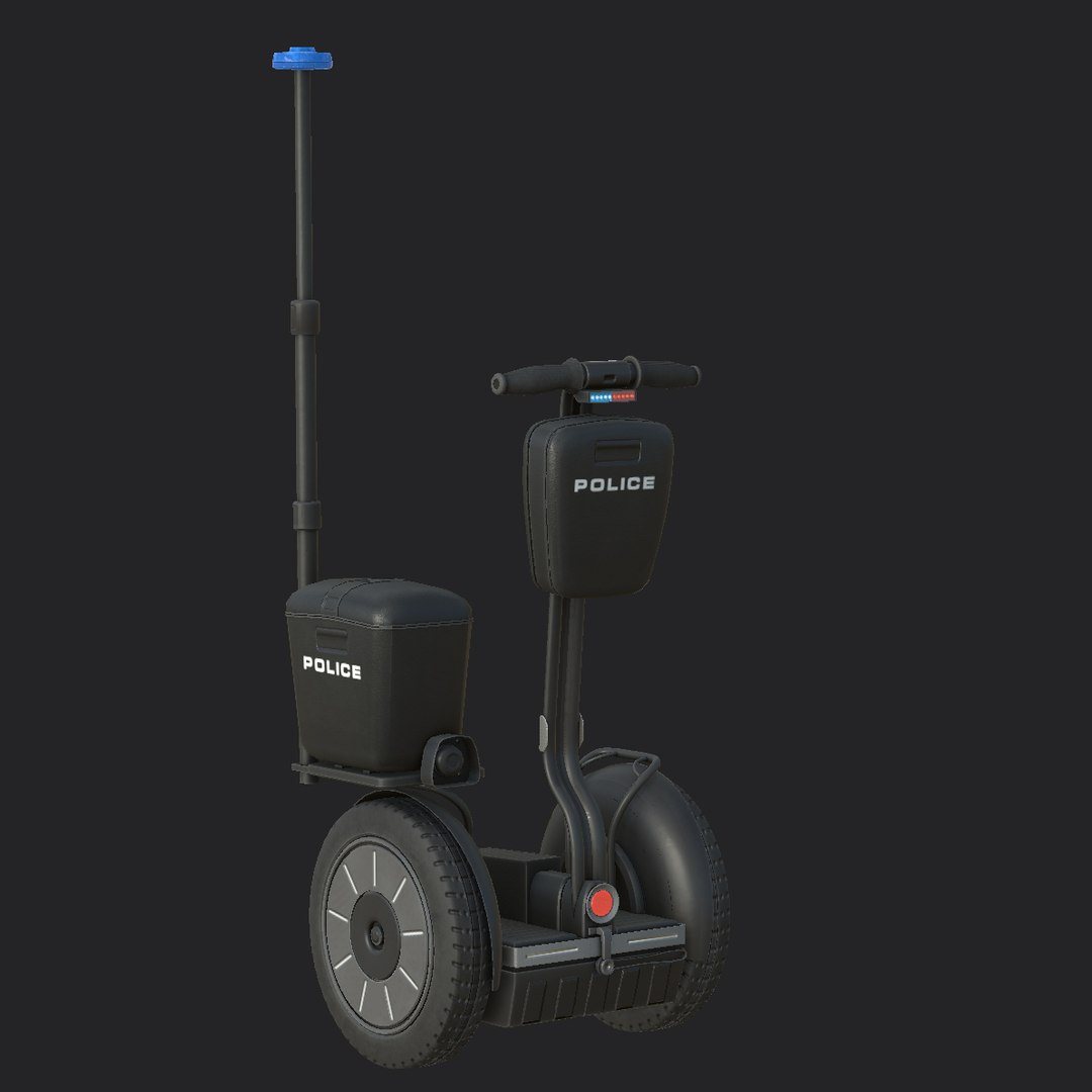 Segway Police Model - TurboSquid 1859585