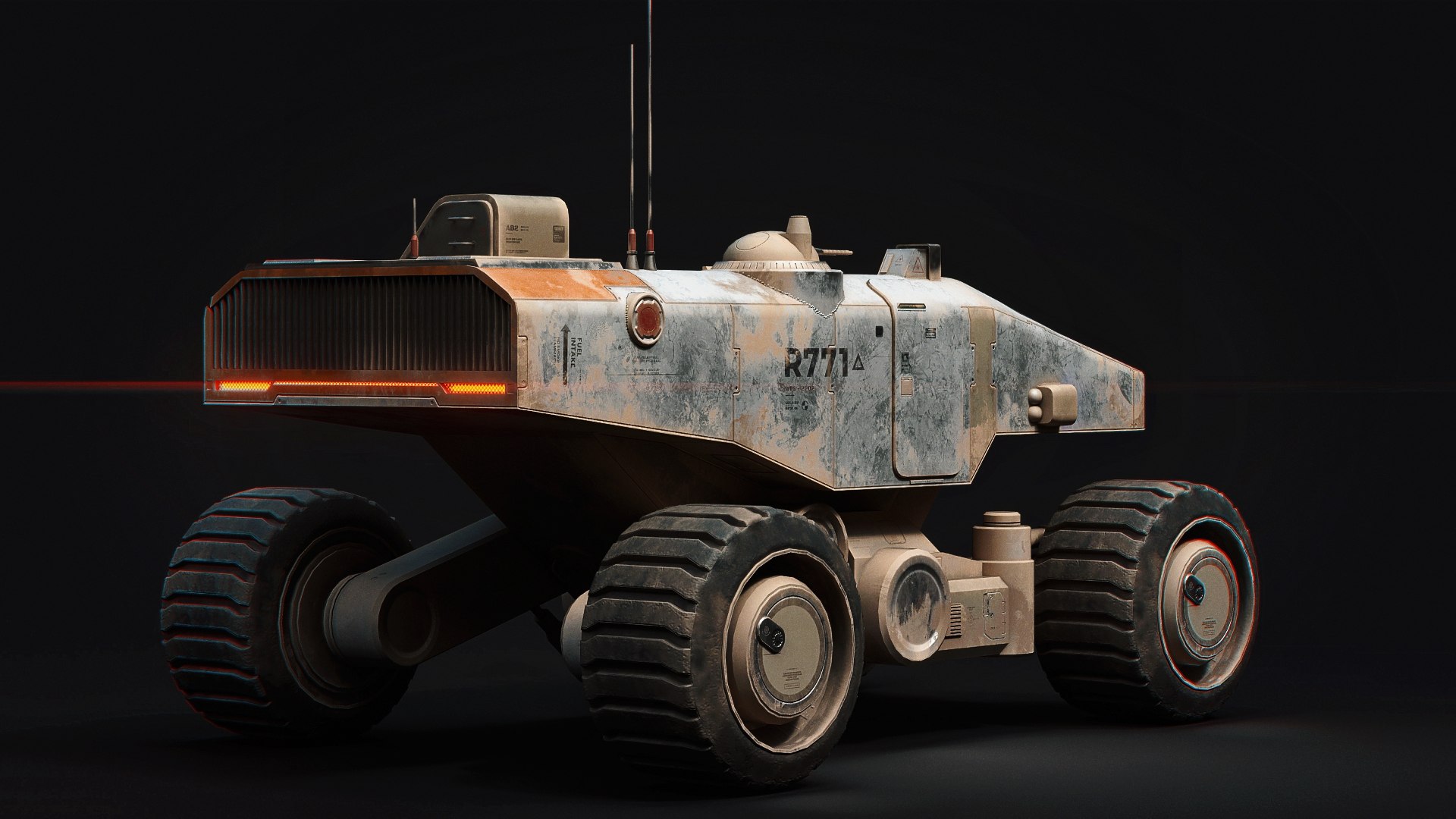 Martian Space Rover Mars Explorer Model - TurboSquid 1853321
