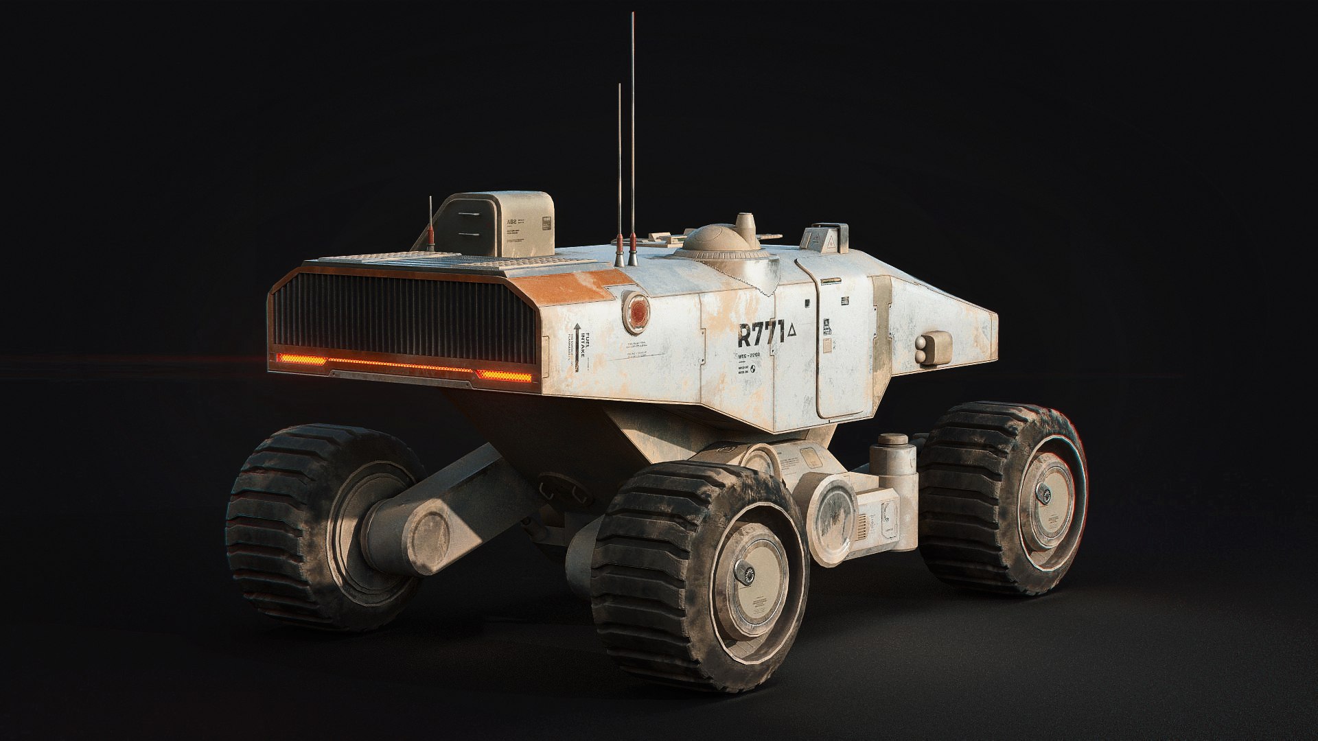 Martian Space Rover Mars Explorer Model - TurboSquid 1853321