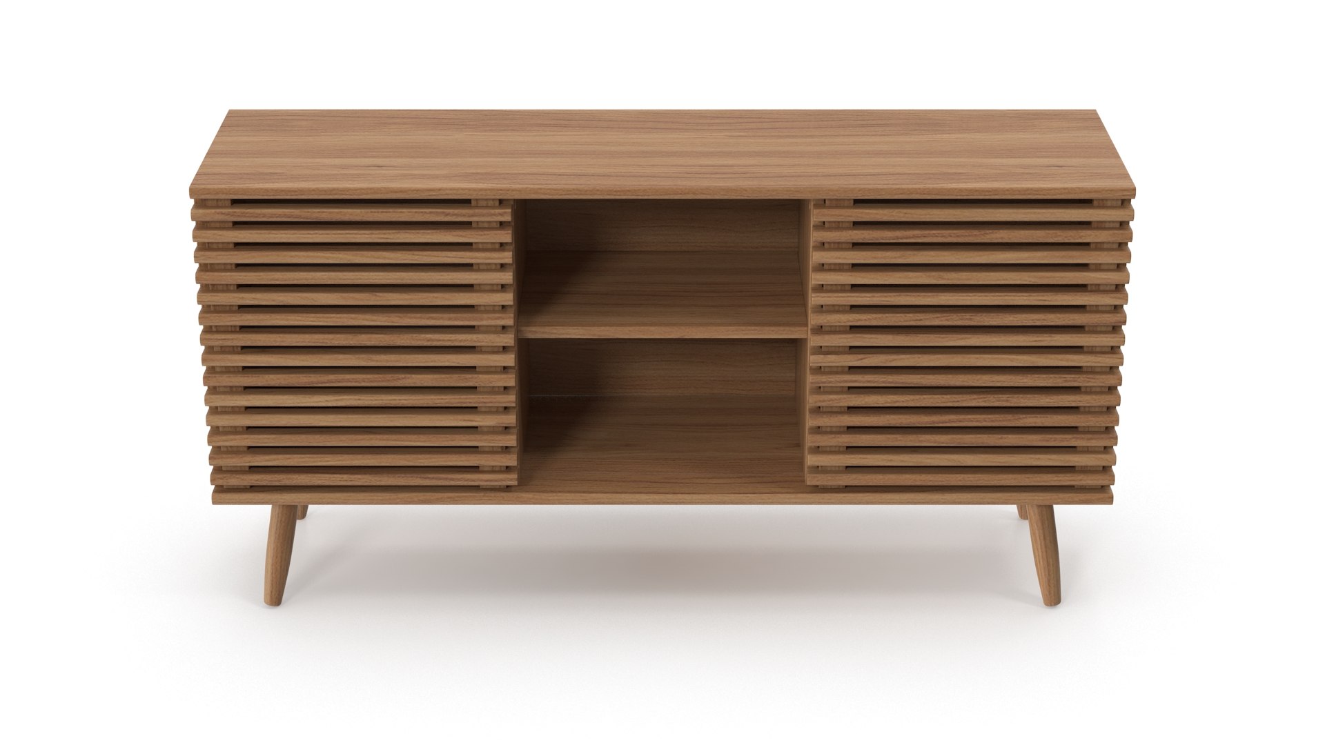 3D Wooden Sideboard V3 Model - TurboSquid 2004325