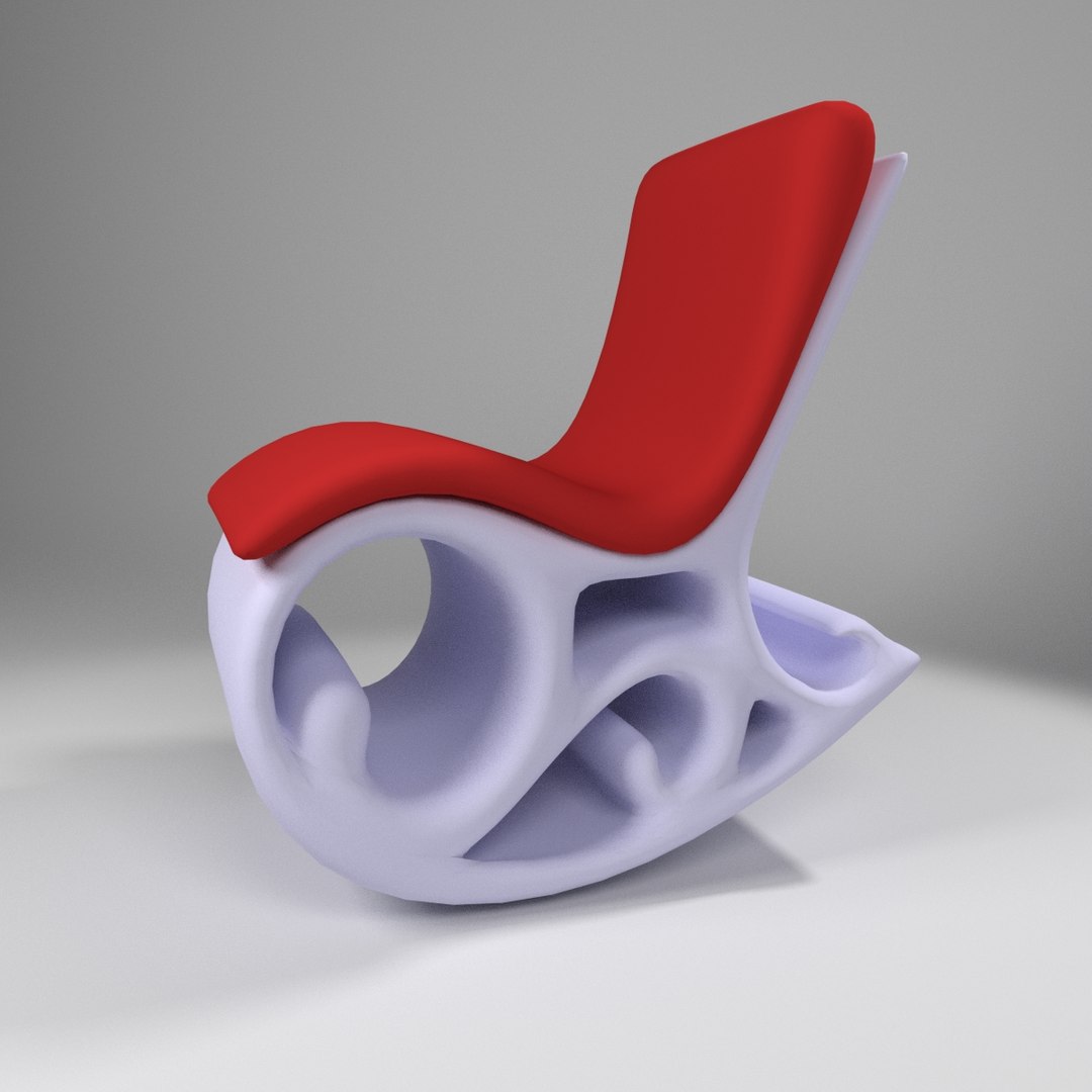 3d aerodynamic rocking chair