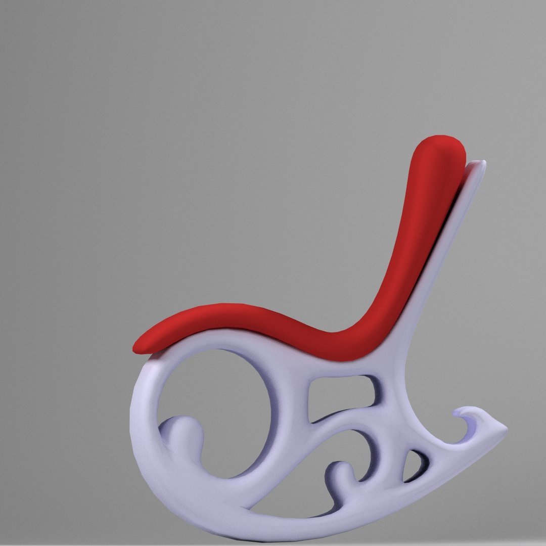 3d aerodynamic rocking chair