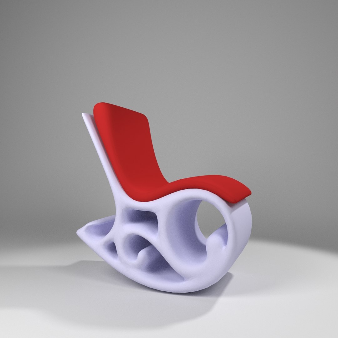 3d aerodynamic rocking chair
