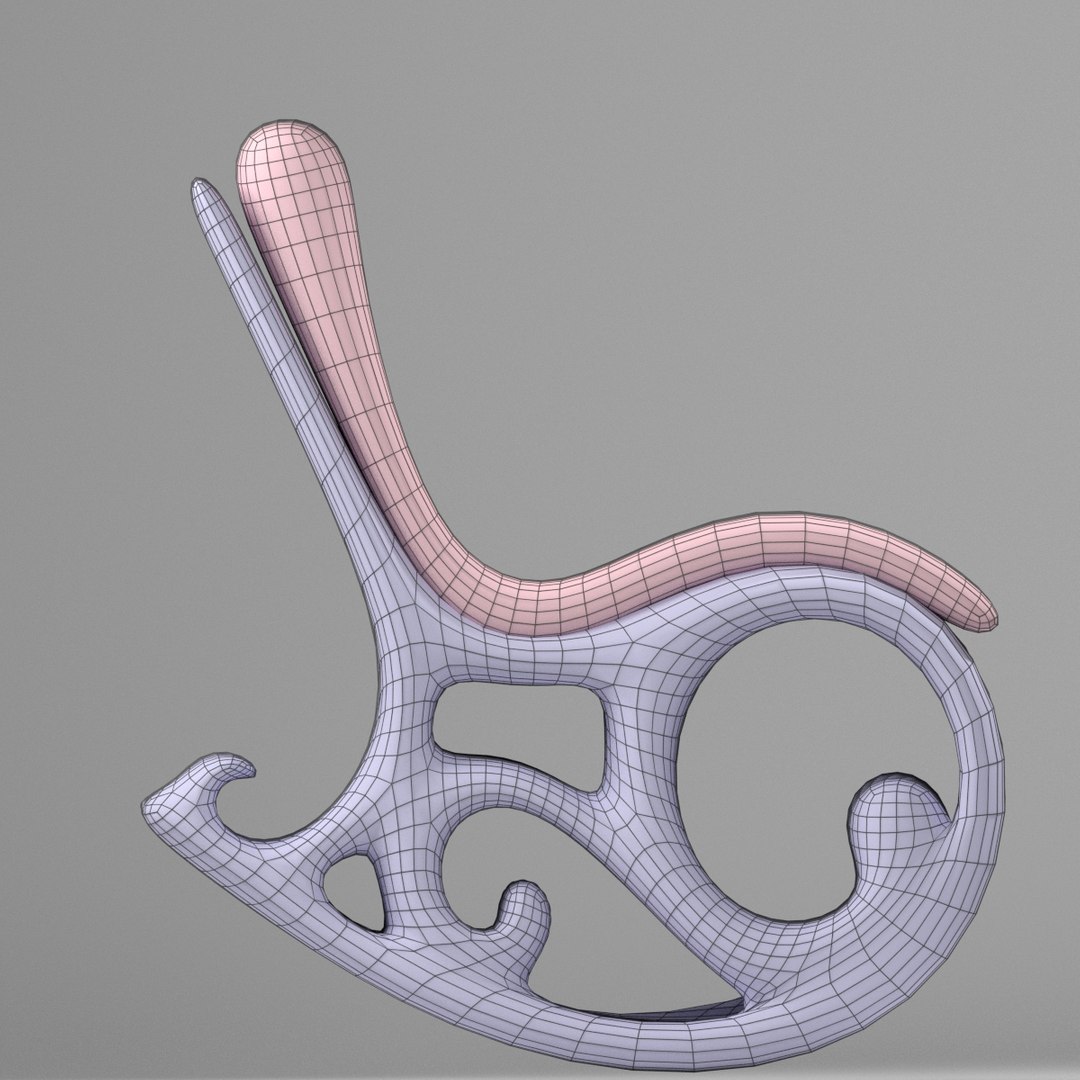 3d aerodynamic rocking chair