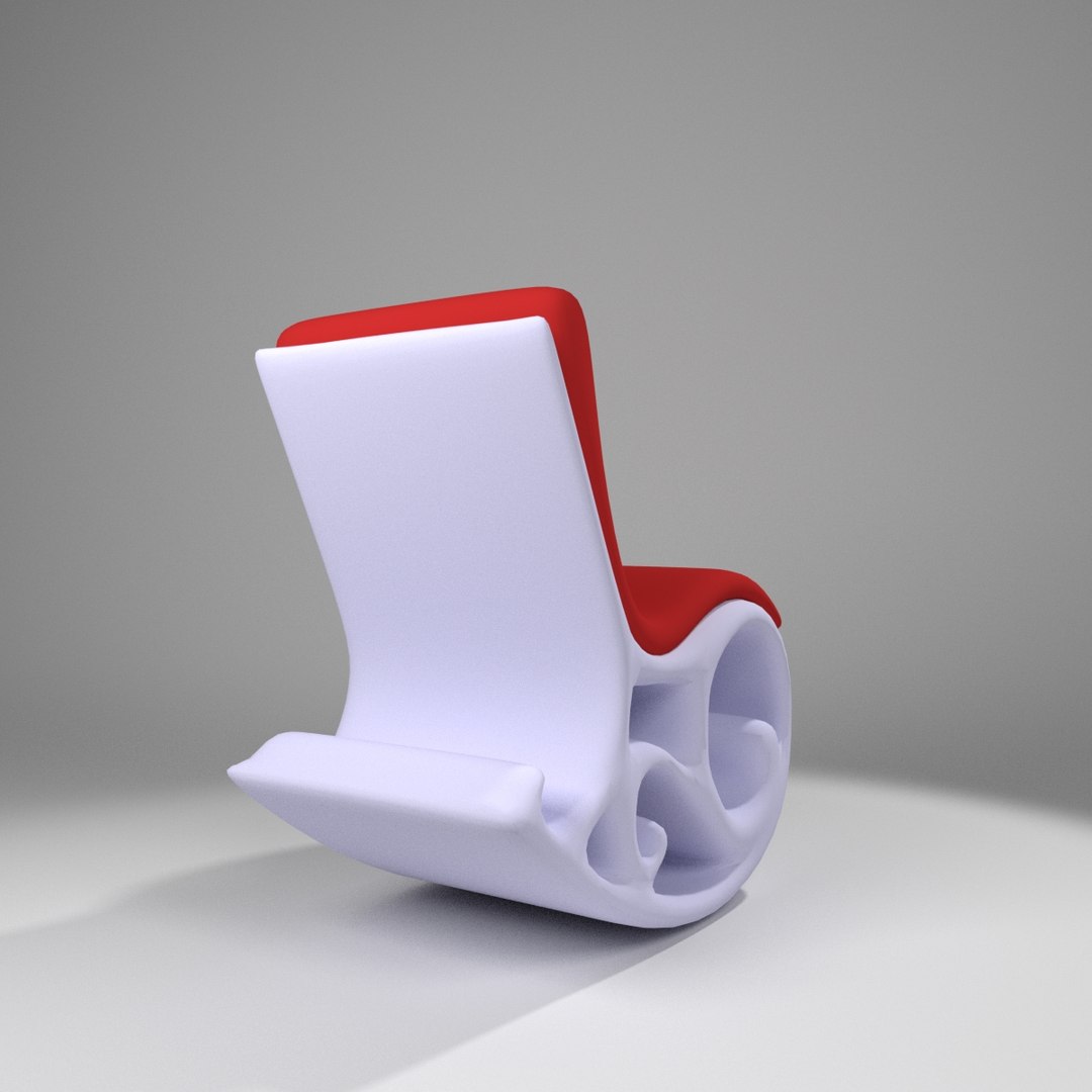 3d aerodynamic rocking chair