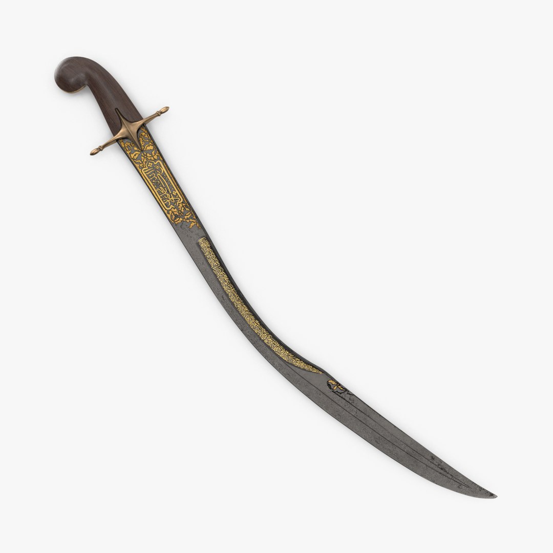 Ottoman Sword 3D Model - TurboSquid 1304193