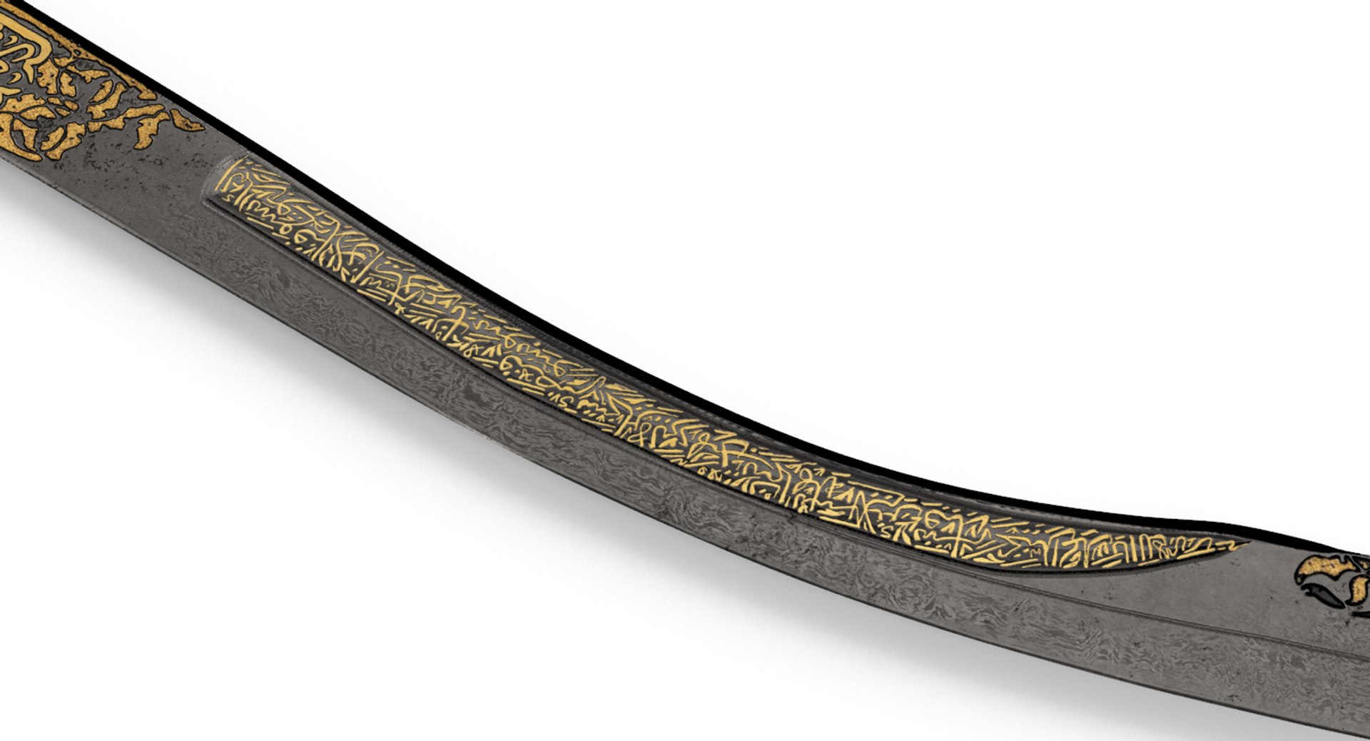 Ottoman Sword 3D Model - TurboSquid 1304193