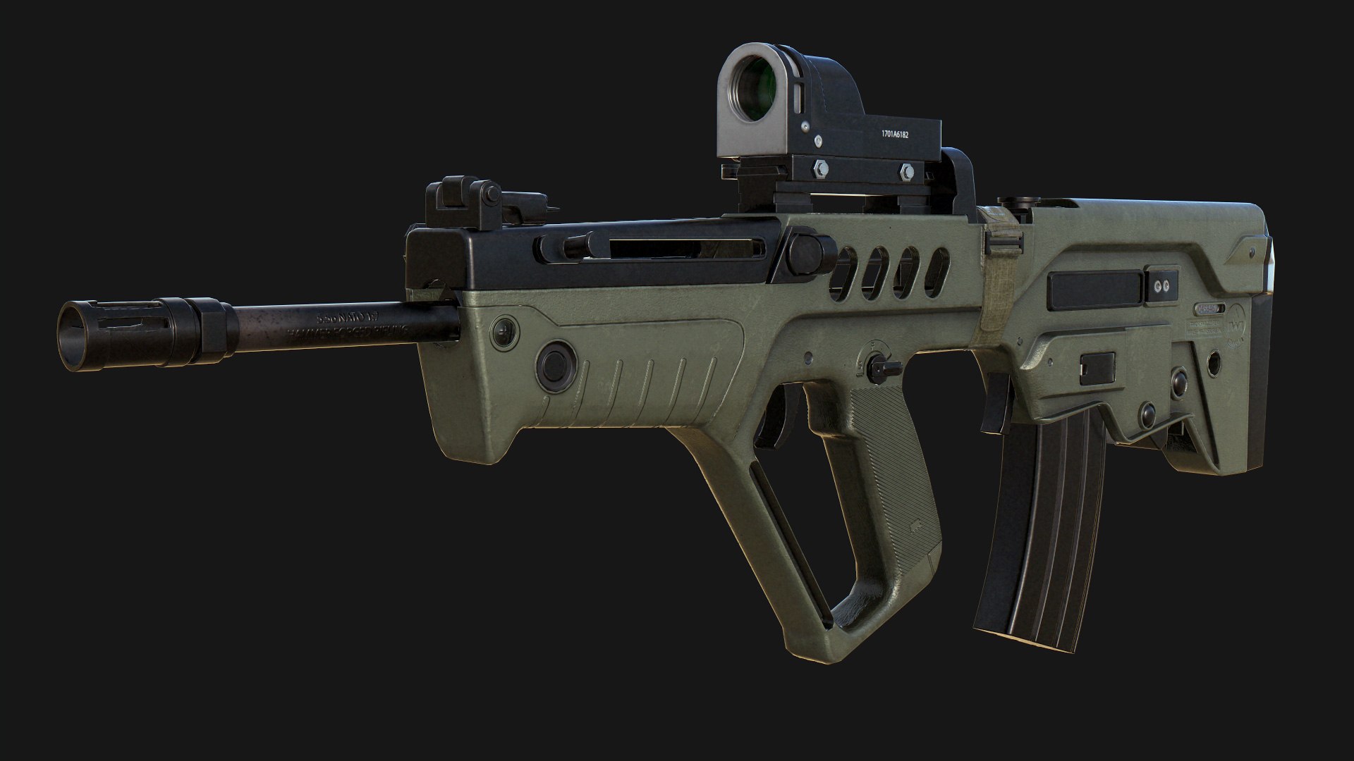 IWI Tavor TAR-21 Model - TurboSquid 2067249