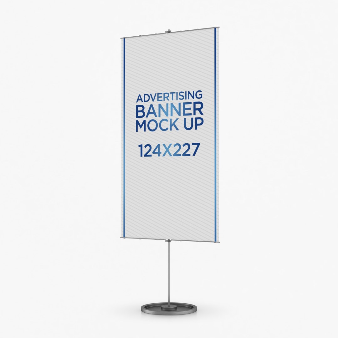 Banner advertising 3D - TurboSquid 1329138