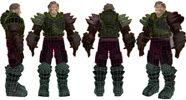 character ready udk 3d model