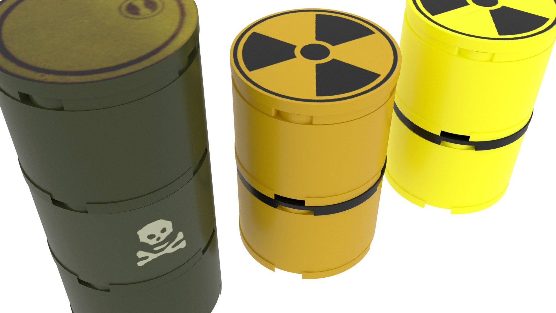 Lego Oil Barrels Model - TurboSquid 1810850