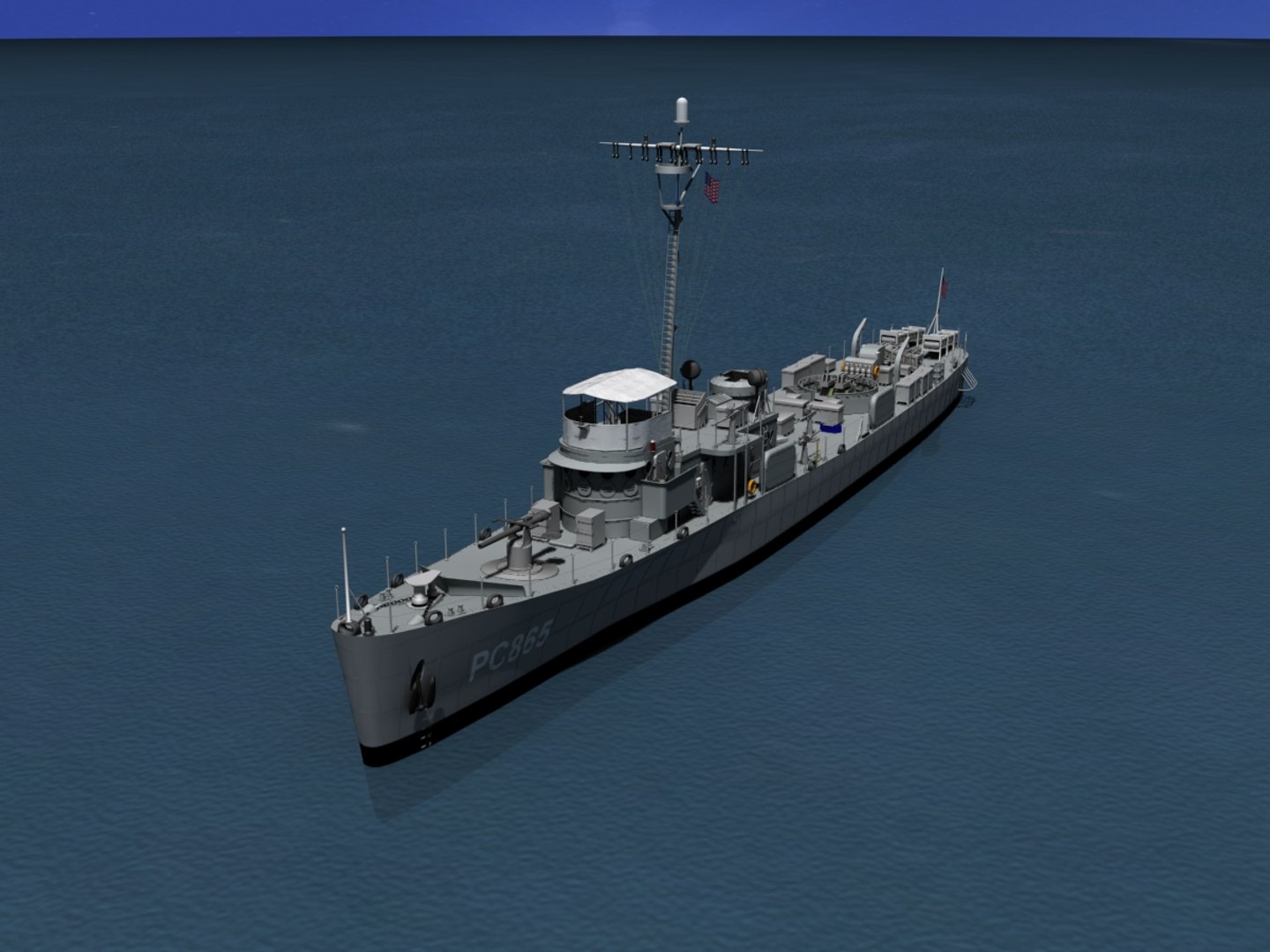 Pcs Submarine Chasers 3d Dxf