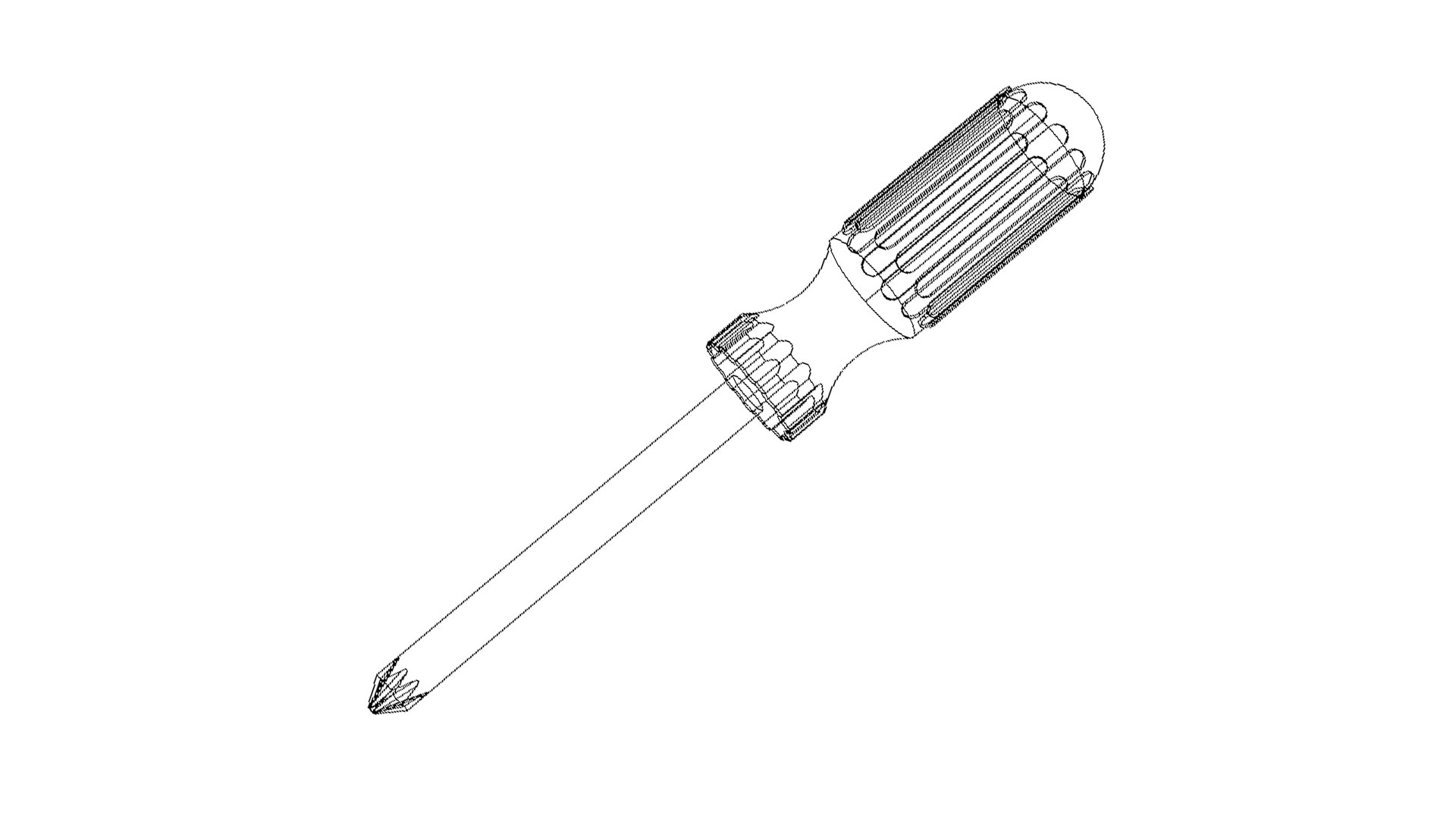 3D Model Screwdriver Square - TurboSquid 2066337