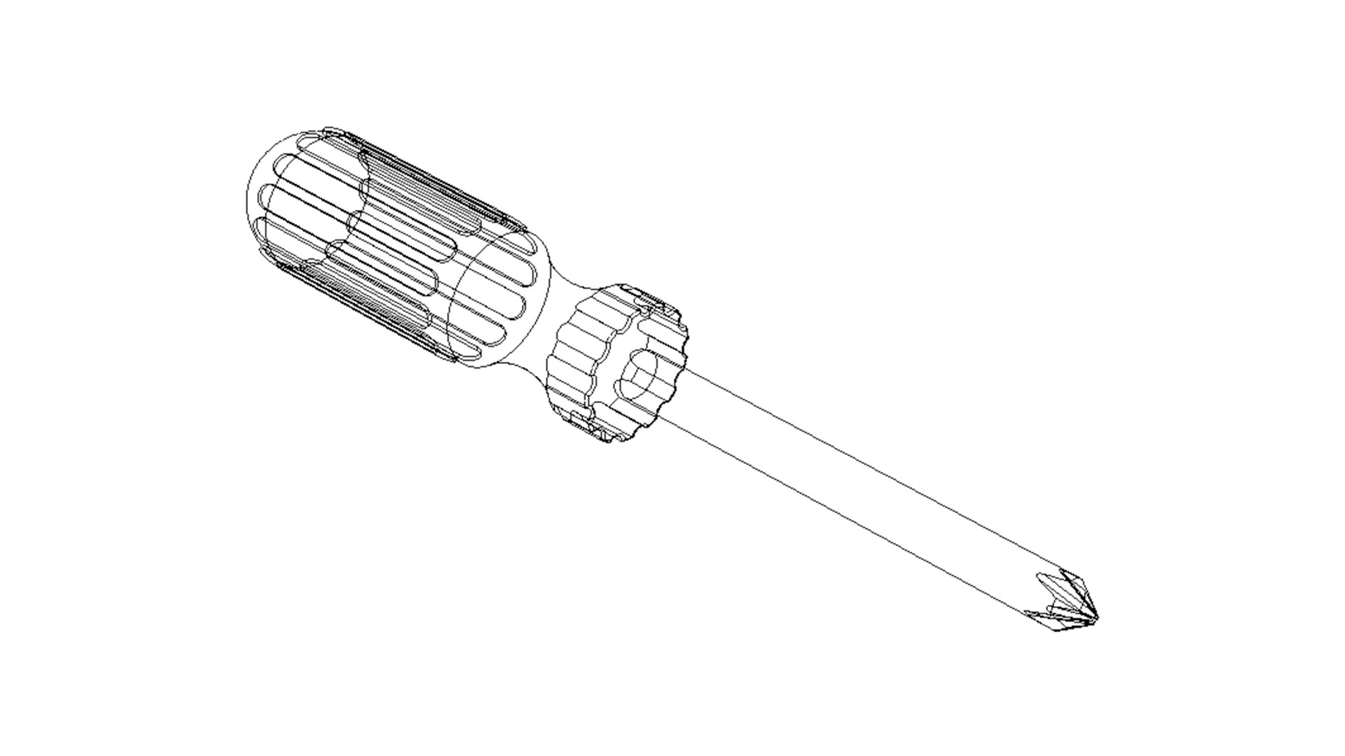 3D Model Screwdriver Square - TurboSquid 2066337