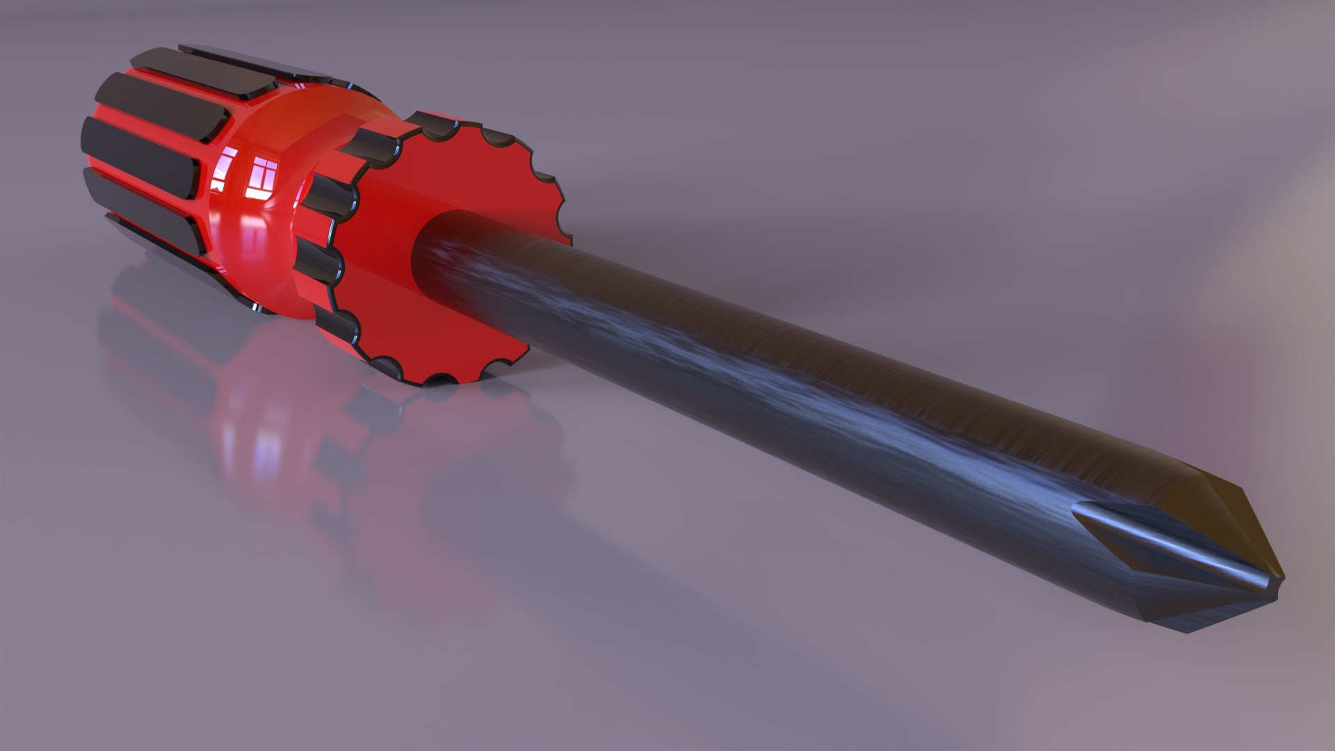 3D Model Screwdriver Square - TurboSquid 2066337