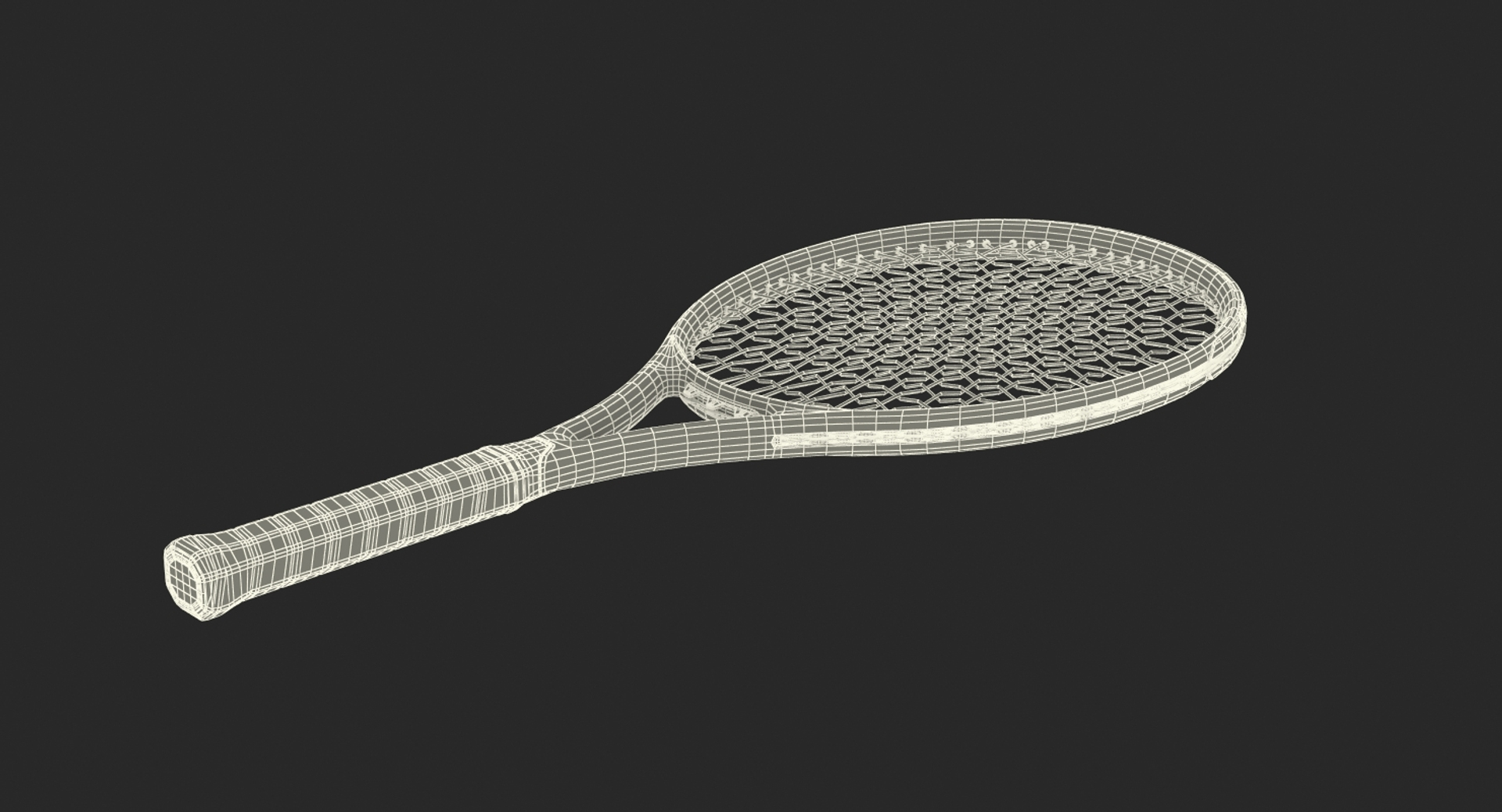 3D Tennis Racquet - TurboSquid 1350931