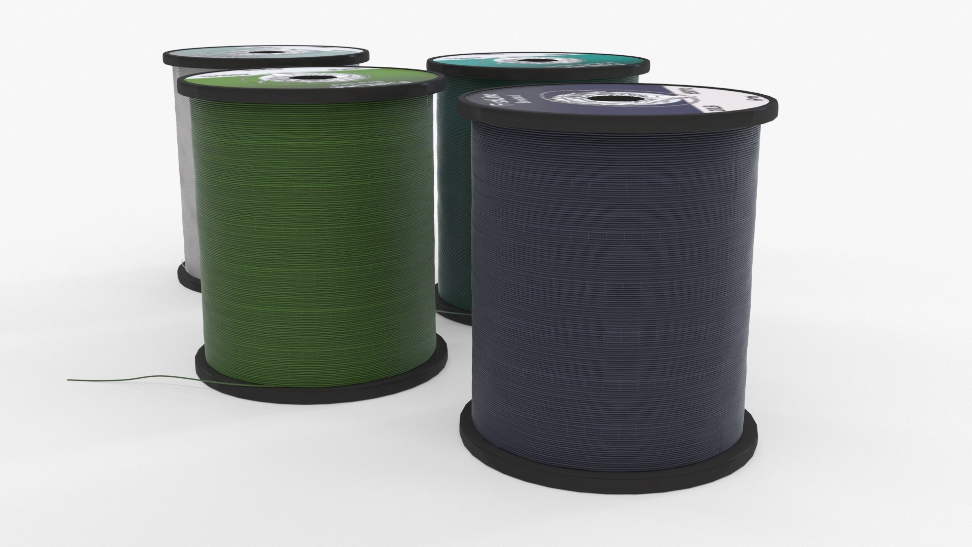 Fishing Line Spool 3D - TurboSquid 1935793