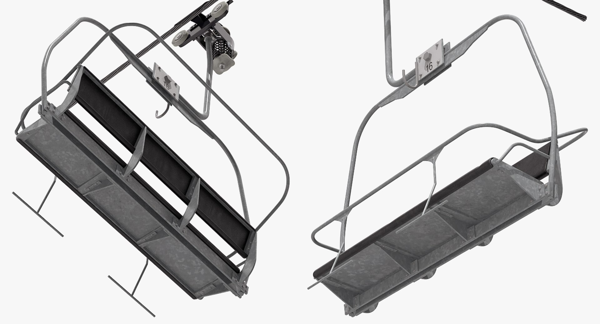 3D Ski Lift Cabin - TurboSquid 1345749