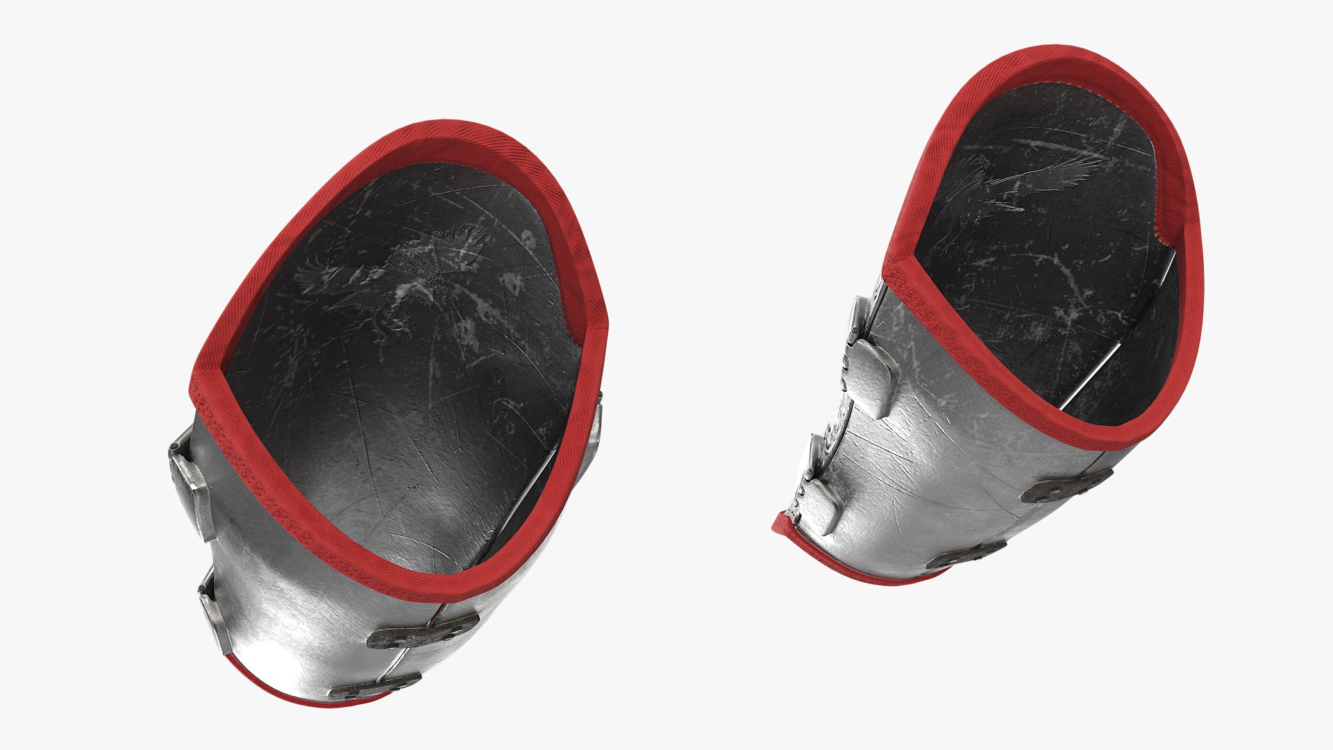 Assassin Battle Bracers With Eagle Engraving Silver 3D - TurboSquid 2476246