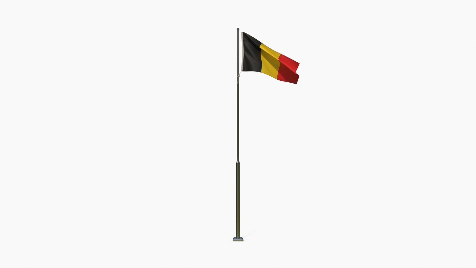 3D Animated Belgium Flag - TurboSquid 1794193