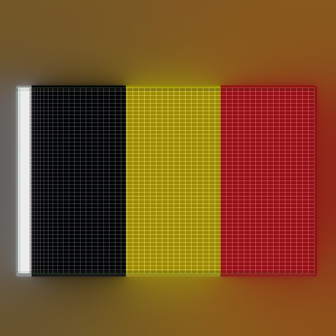 3D Animated Belgium Flag - TurboSquid 1794193