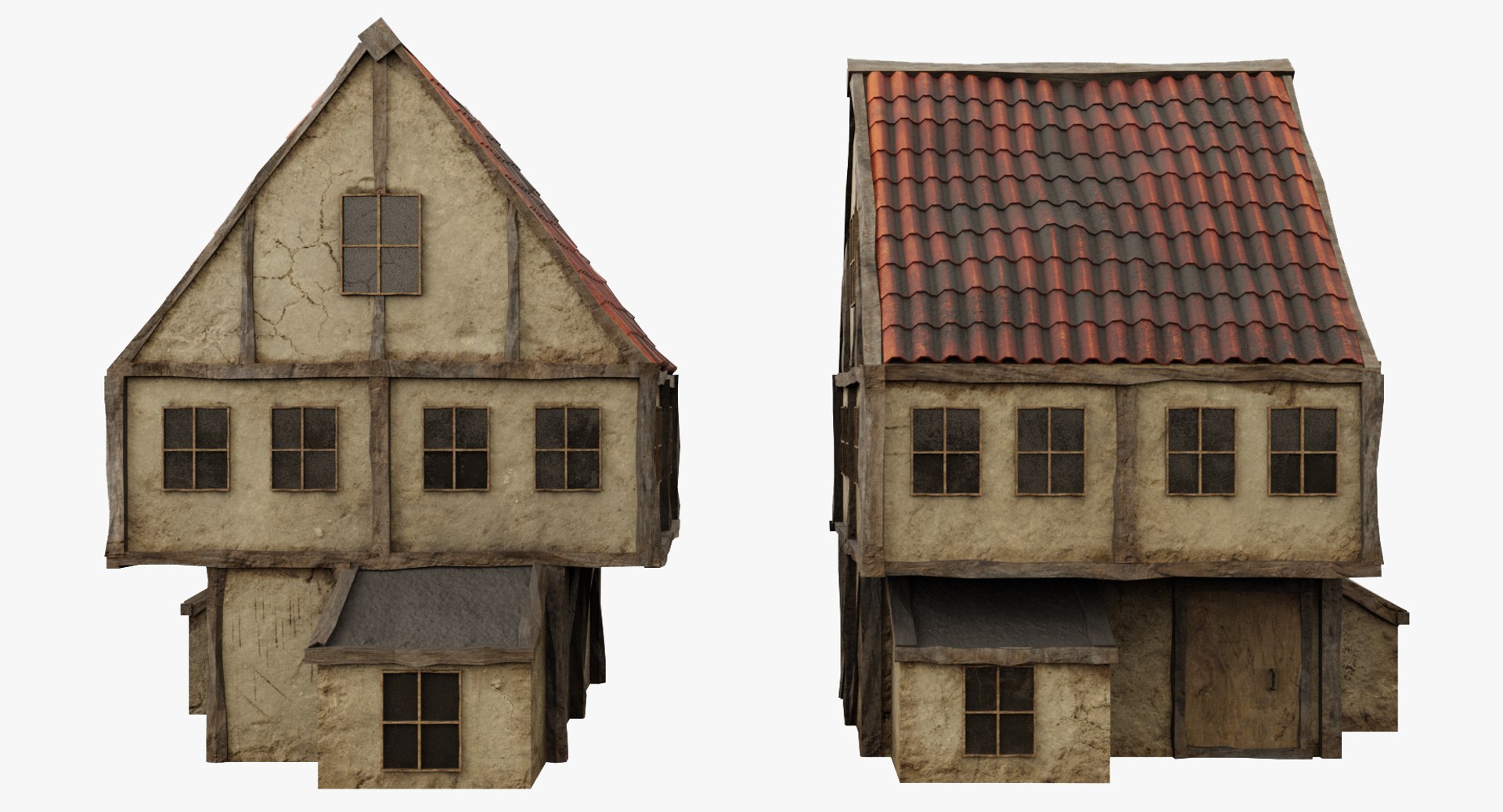 Ready Medieval House Model - TurboSquid 1259774