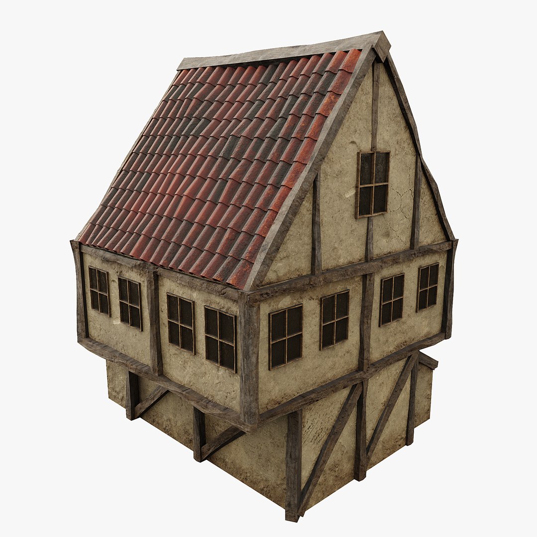 Ready Medieval House Model - TurboSquid 1259774