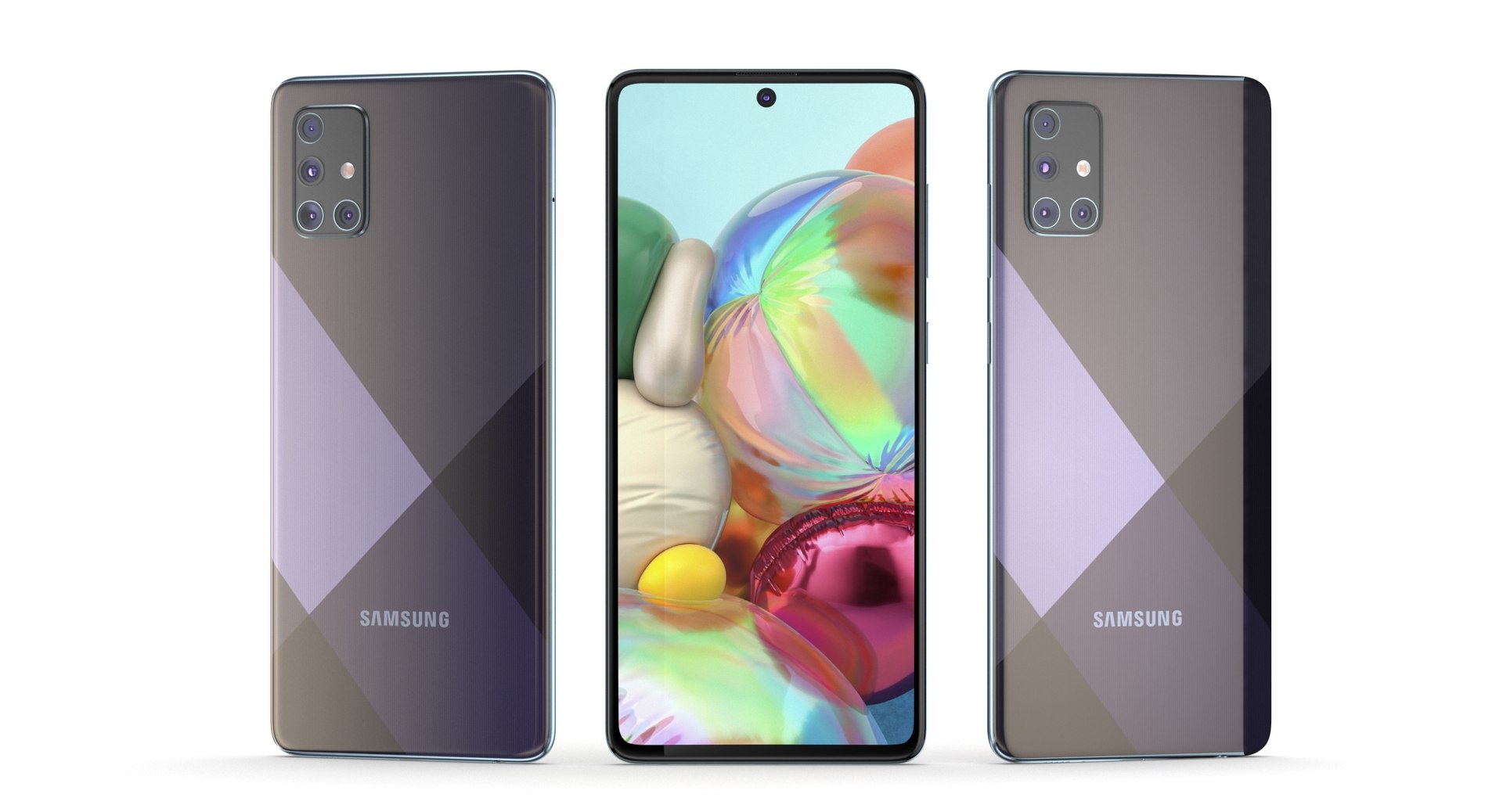 Colors samsung galaxy a71 3D model - TurboSquid 1523360